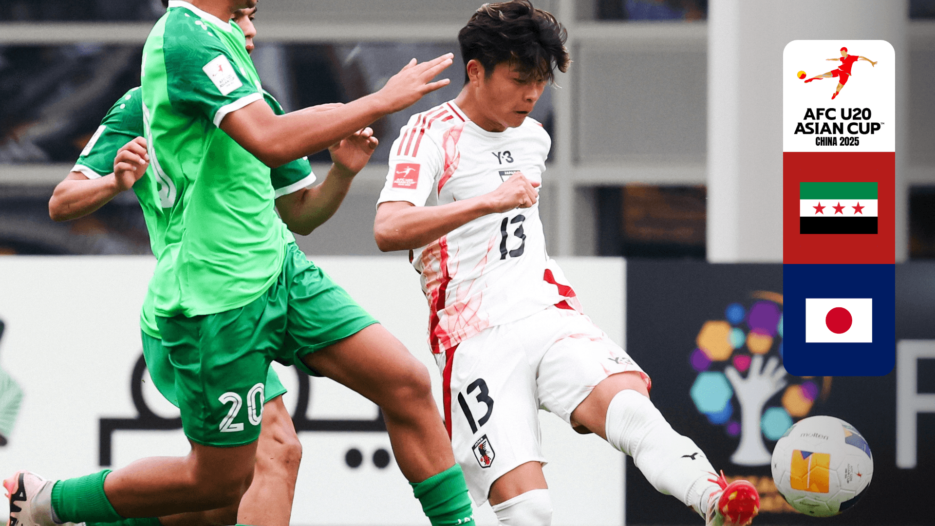 Watch Syria U20 v Japan U20 Live Stream | DAZN JP
