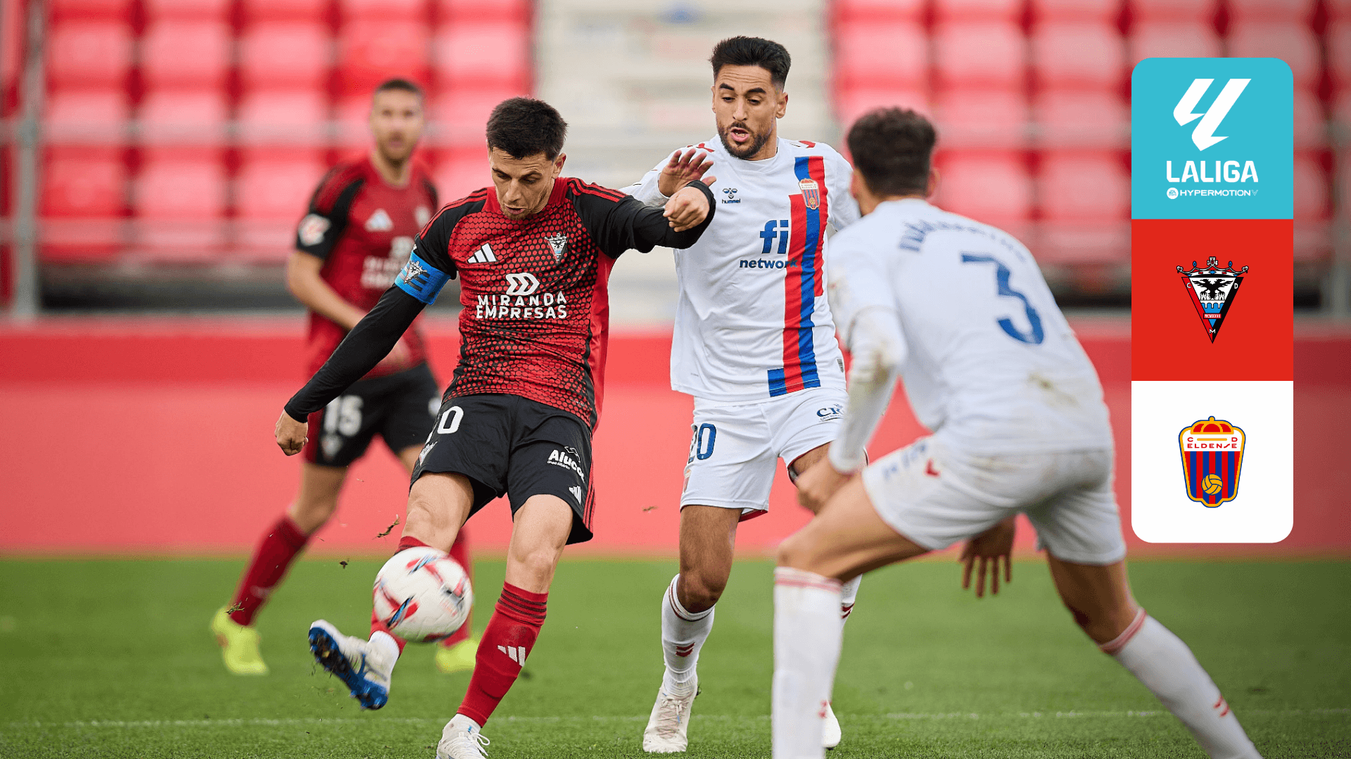 Watch CD Mirandés - CD Eldense Live Stream | DAZN ES