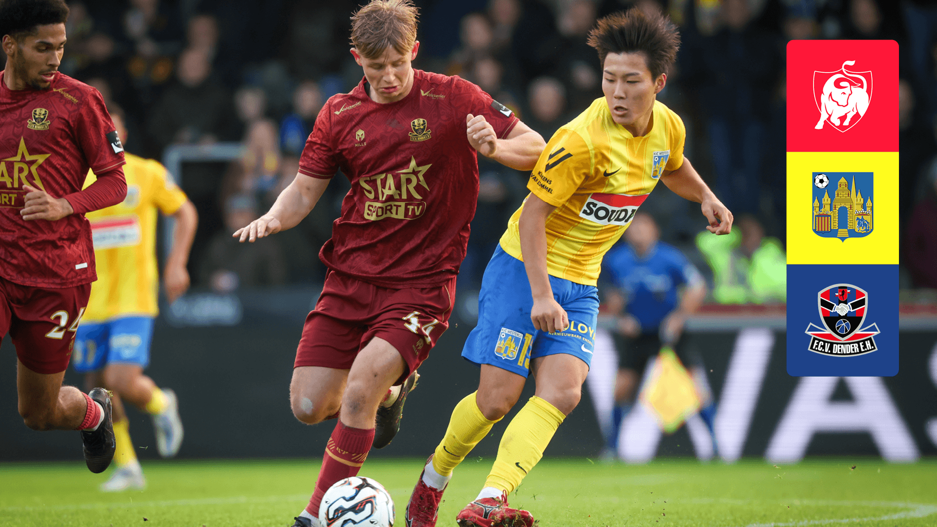 Regardez les diffusions en direct de KVC Westerlo - FC Dender | DAZN BE