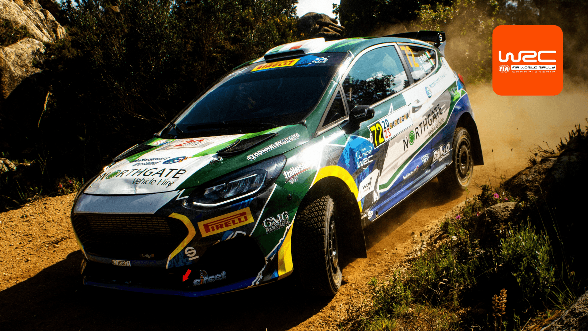 Watch Rally Italia Sardegna: Stage 2 Live Stream | DAZN TH