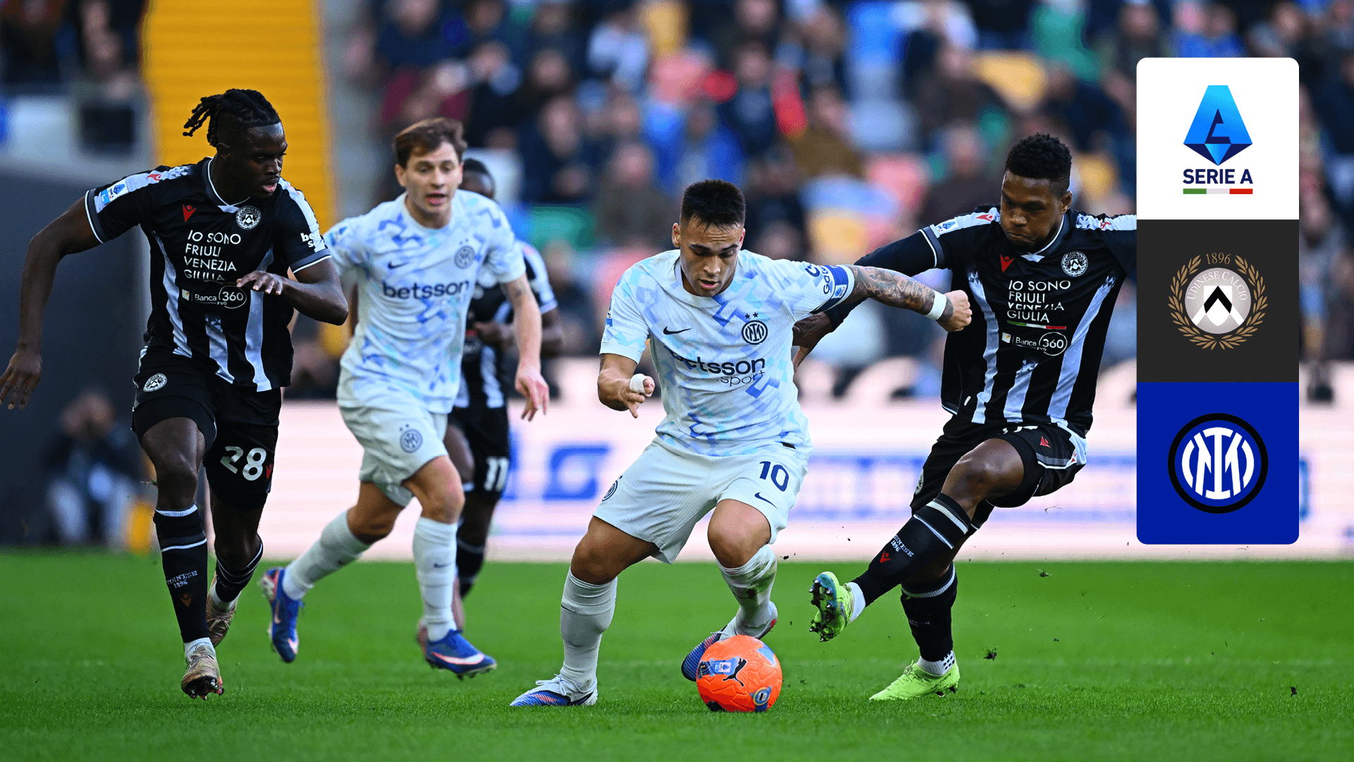 Ver Udinese - Inter (en Español) Online en Vivo | DAZN US