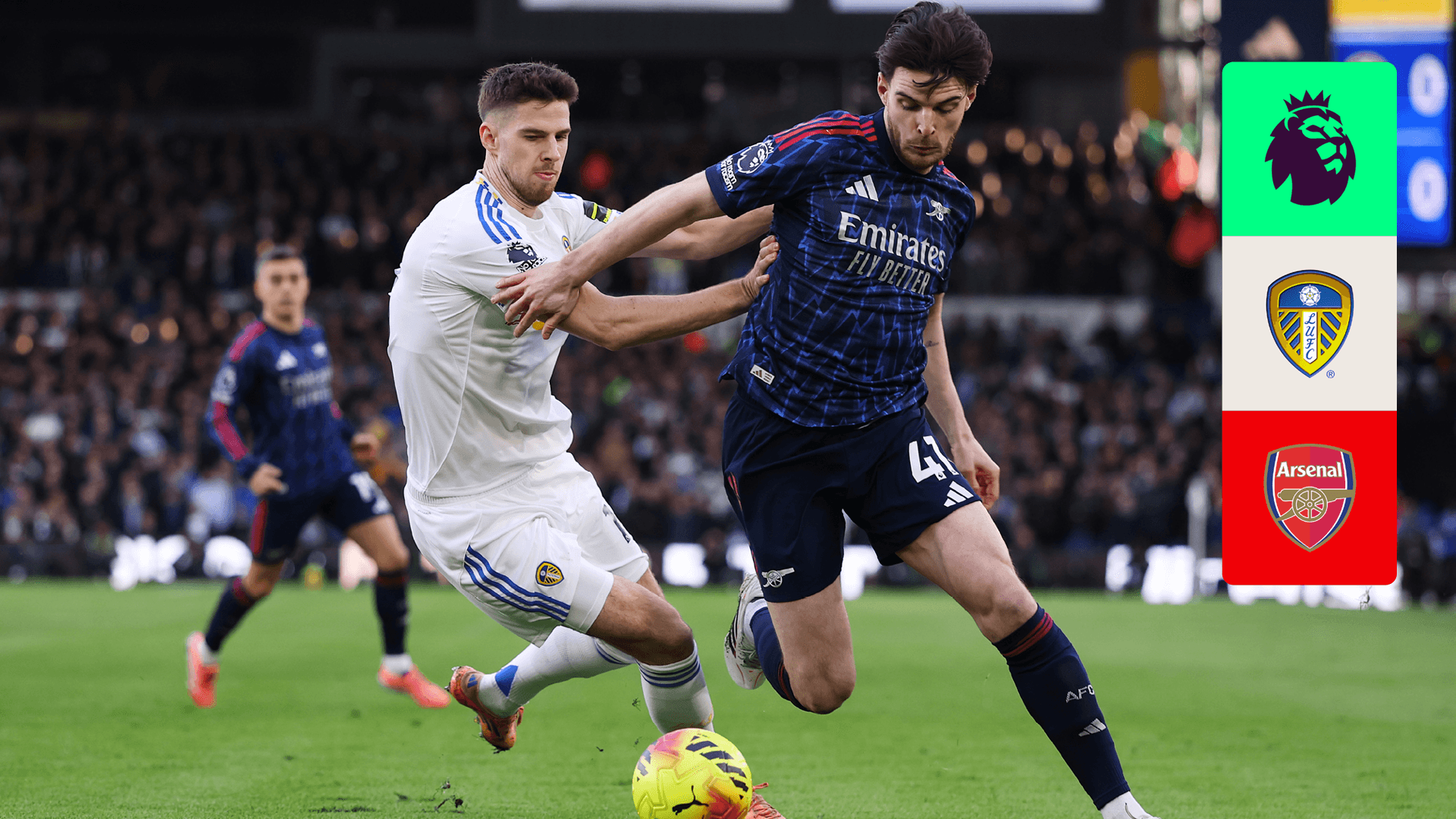 Watch Leeds x Arsenal Live Stream Online | DAZN PT