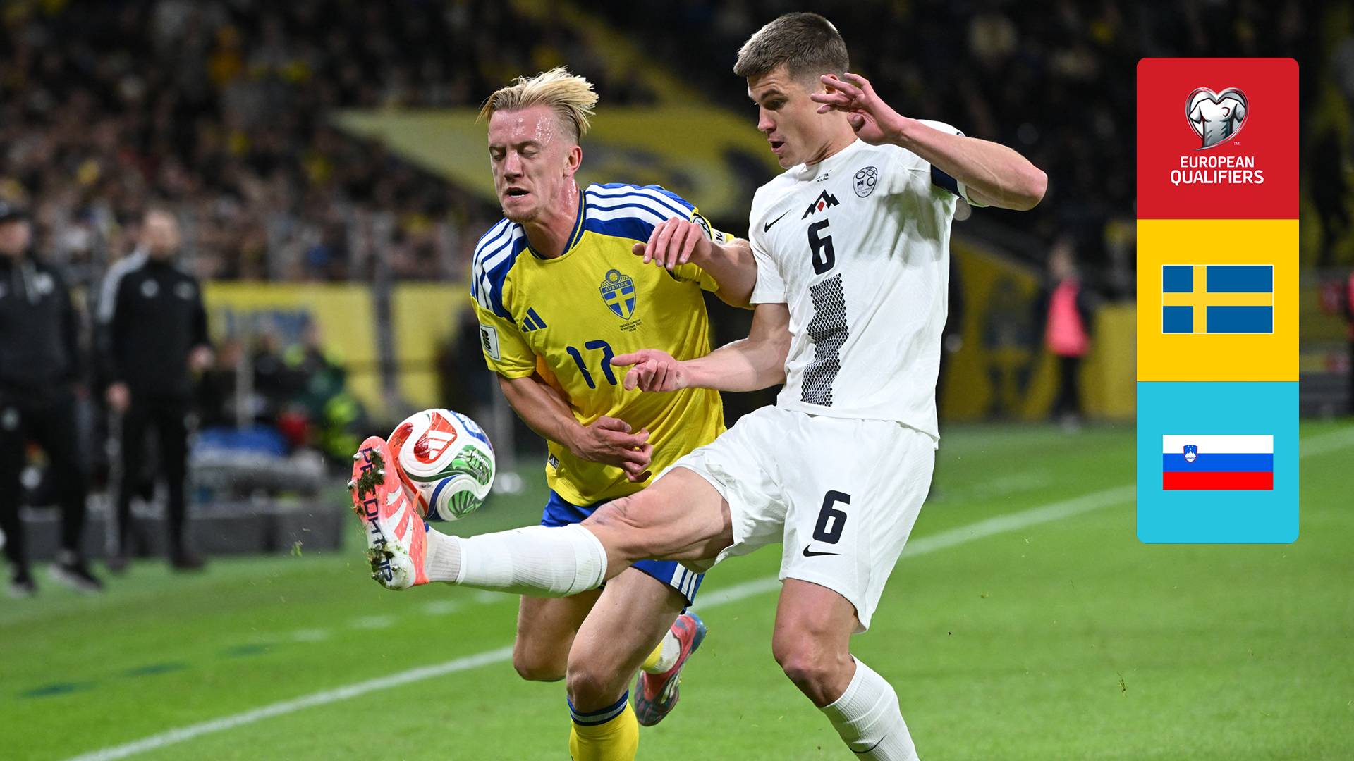 スウェーデン vs スロベニア : グループB 第10節 をライブ 中継 | DAZN JP