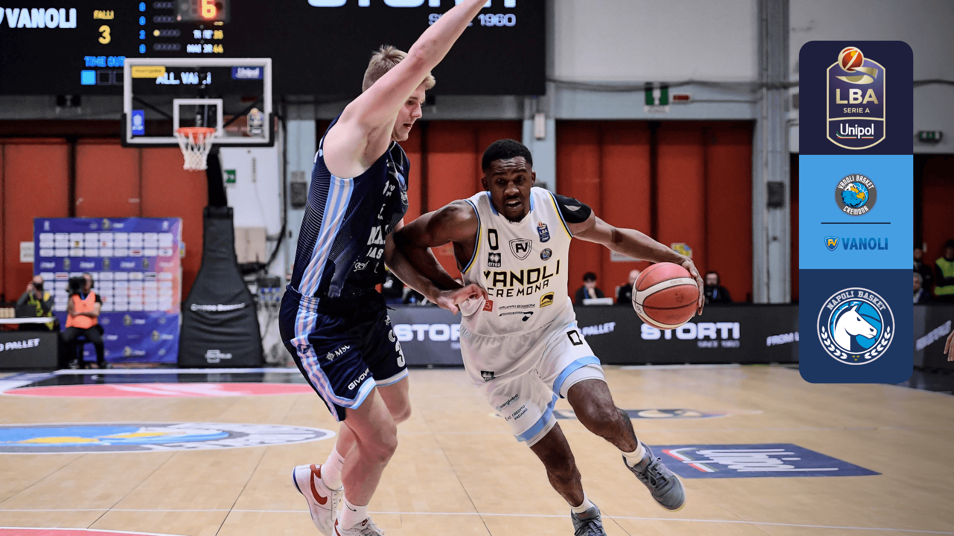 Vanoli Basket Cremona - Napolibasket in Diretta Streaming | DAZN IT