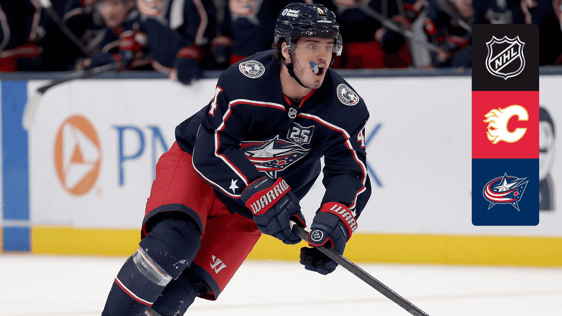 Watch Flames @ Blue Jackets Live Stream Online | DAZN IN