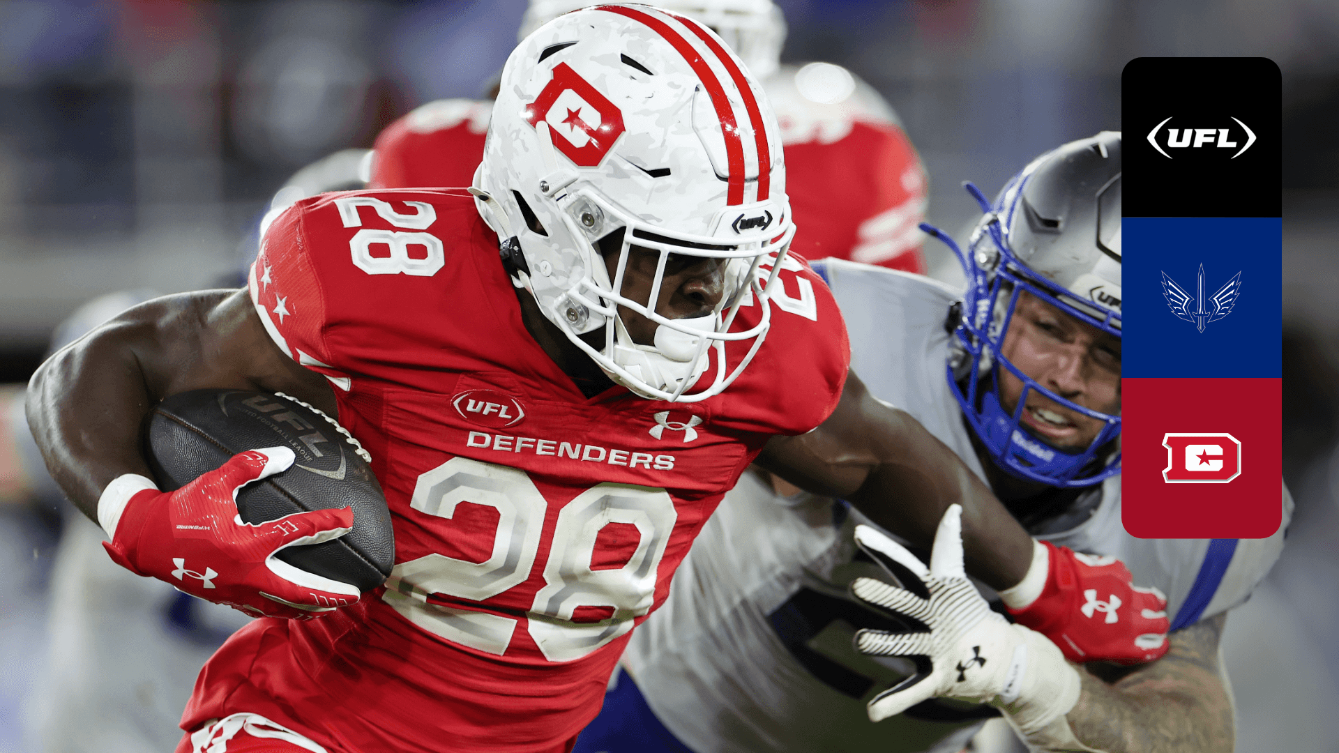 شاهد البث المباشر لـ St. Louis Battlehawks @ D.C. Defenders | DAZN PS