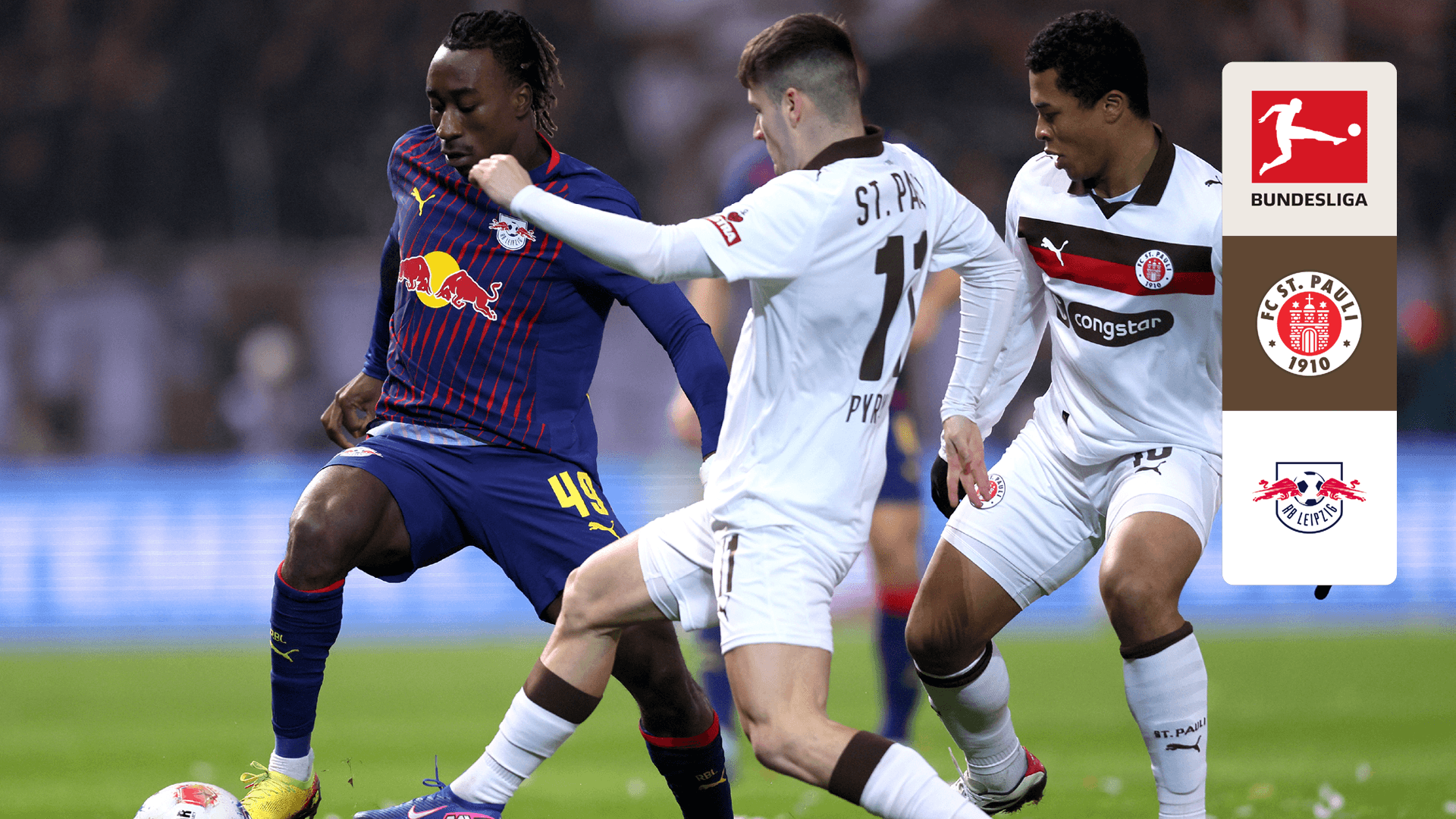 Watch St. Pauli x Leipzig Live Stream Online | DAZN PT