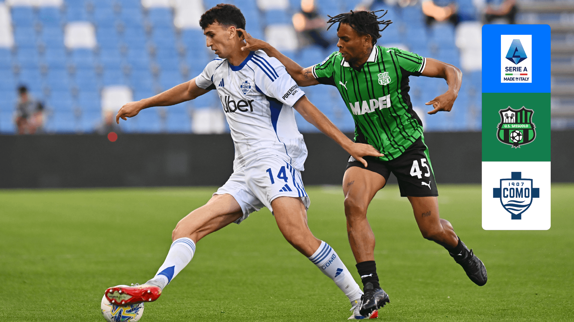 Watch Sassuolo v Como Live Stream Online | DAZN JP