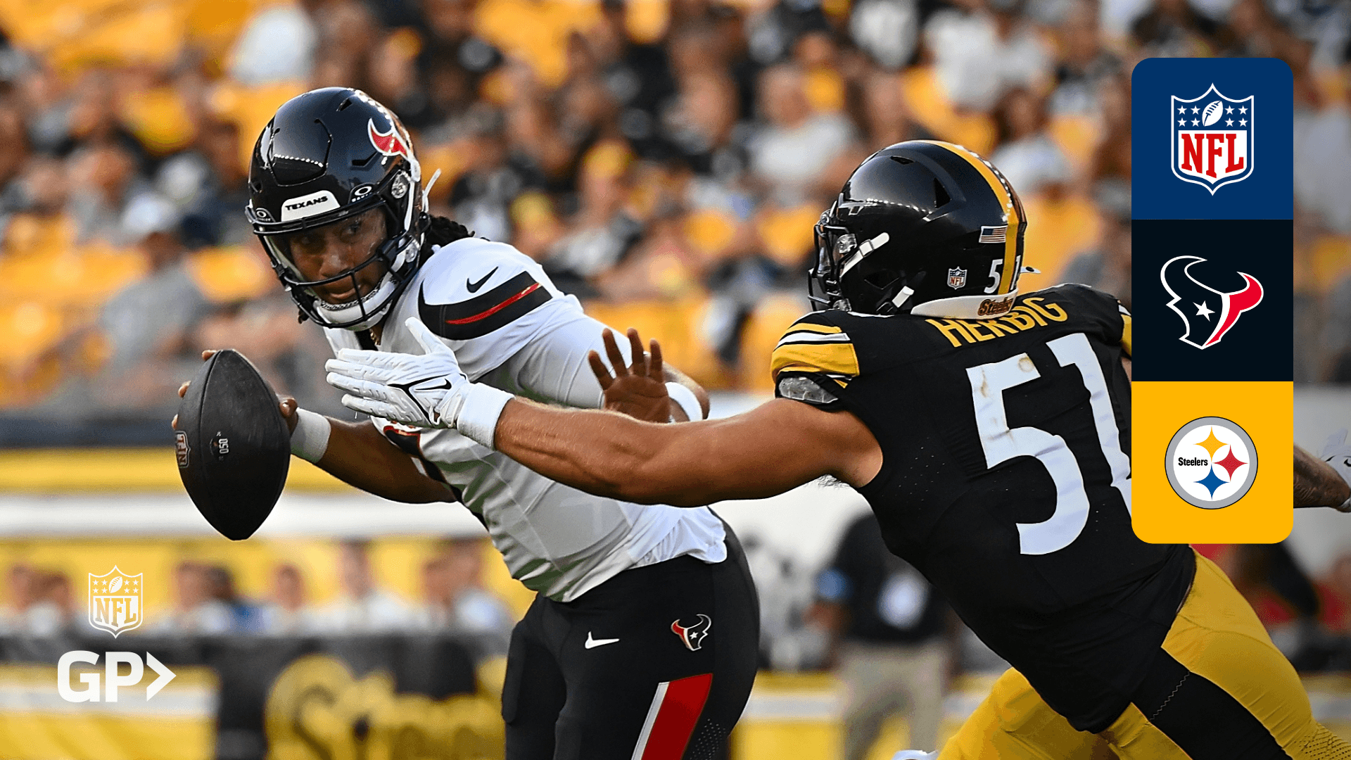 Watch Texans @ Steelers Live Stream | DAZN CH