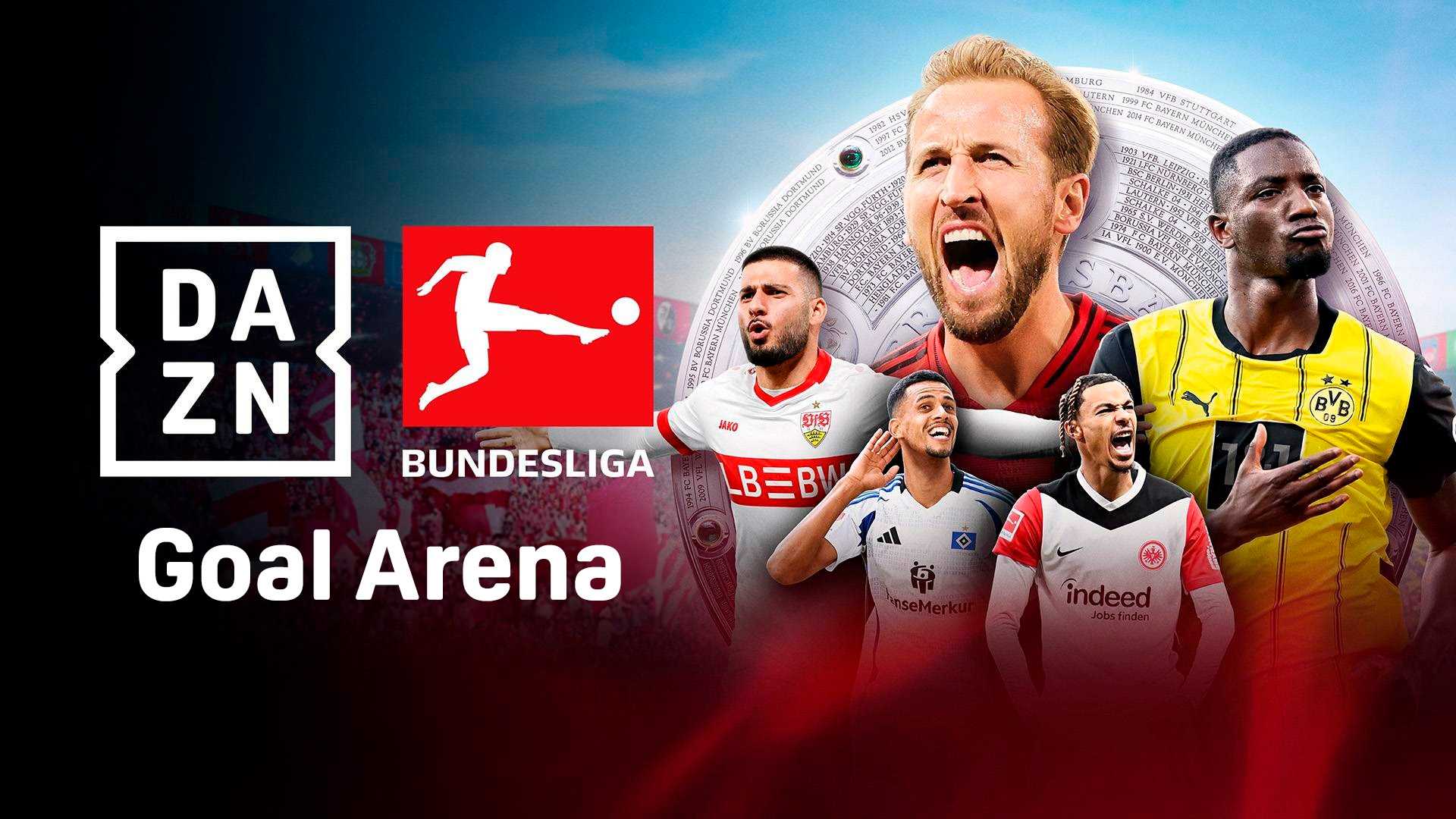Vê Goal Arena | Bundesliga em Direto Online | DAZN PT