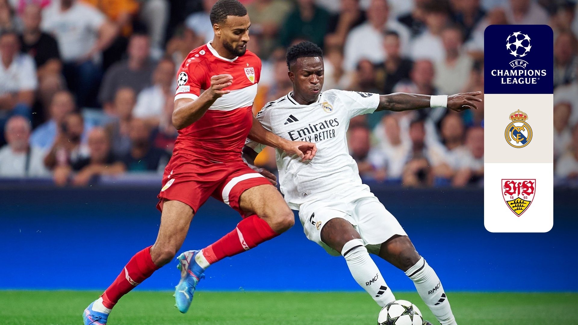 Watch Real Madrid x Stuttgart Live Stream | DAZN PT