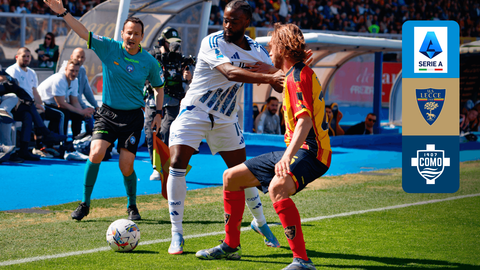 Watch Lecce - Como (Italian commentary) Live Stream | DAZN CH
