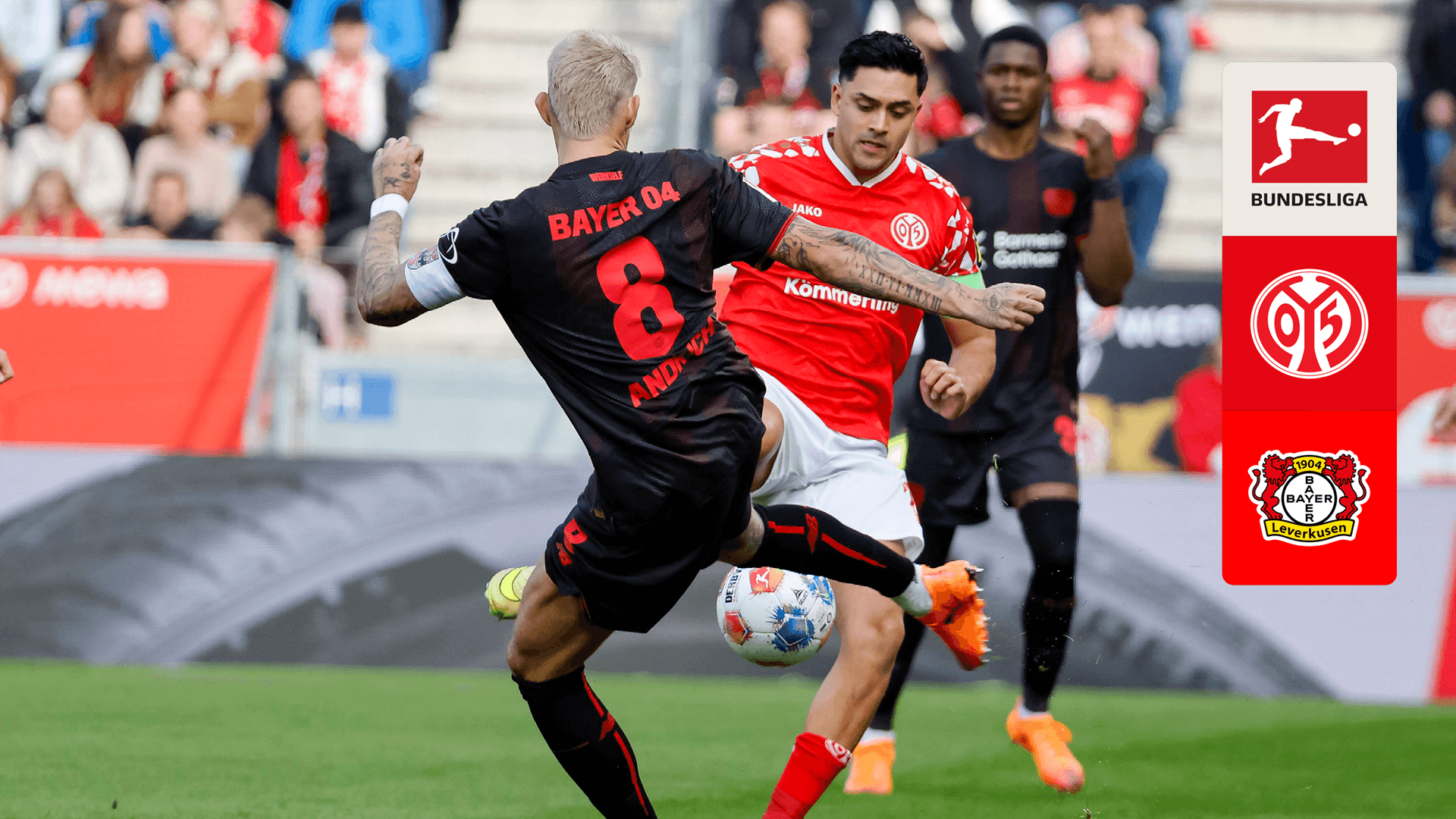 Watch Mainz x Leverkusen Live Stream Online | DAZN PT