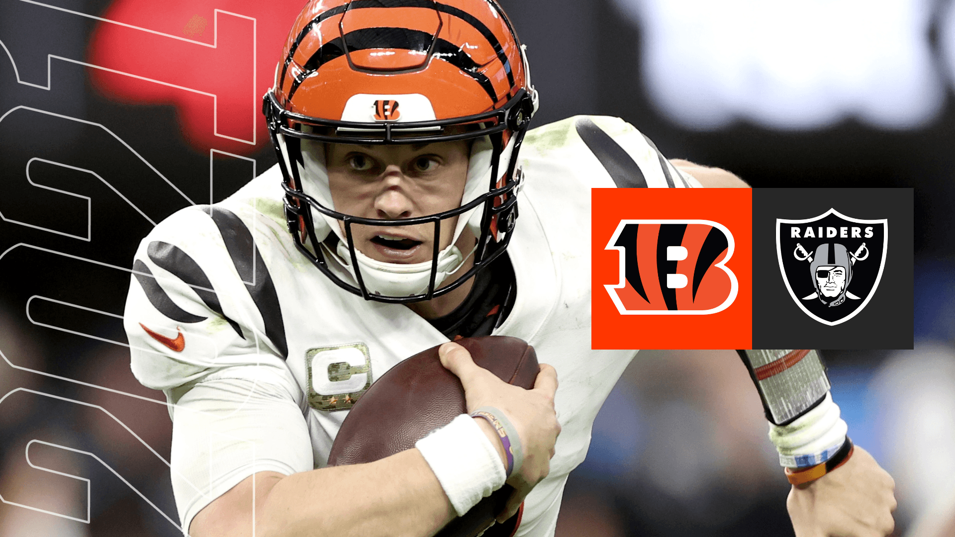 Watch Bengals @ Raiders Live Stream | DAZN BR