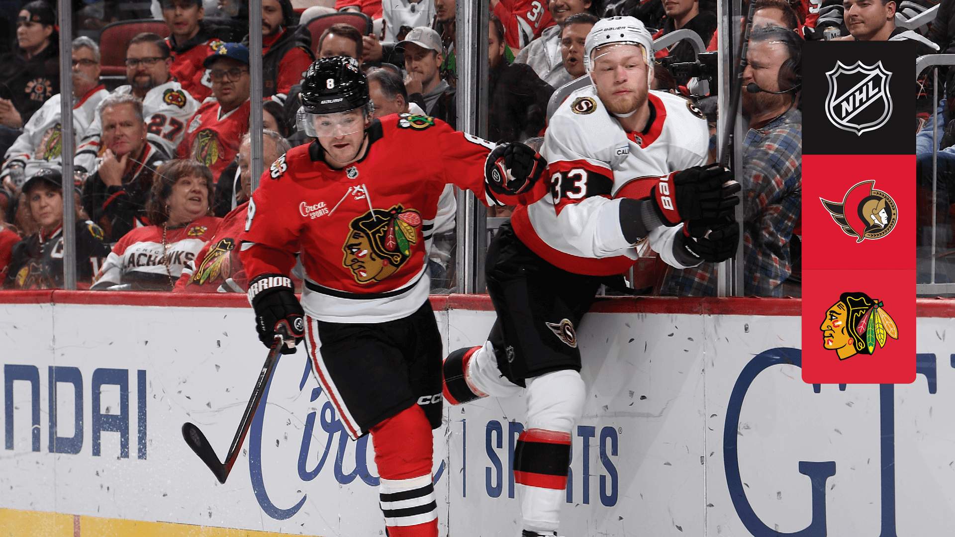 Watch Senators @ Blackhawks (Home Broadcast) Live Stream Online | DAZN NC