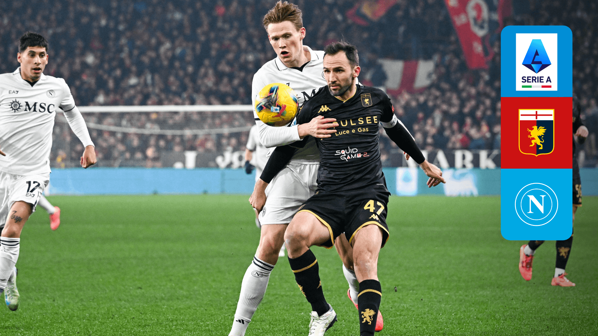 Watch Genoa - Napoli Live Stream | DAZN DE