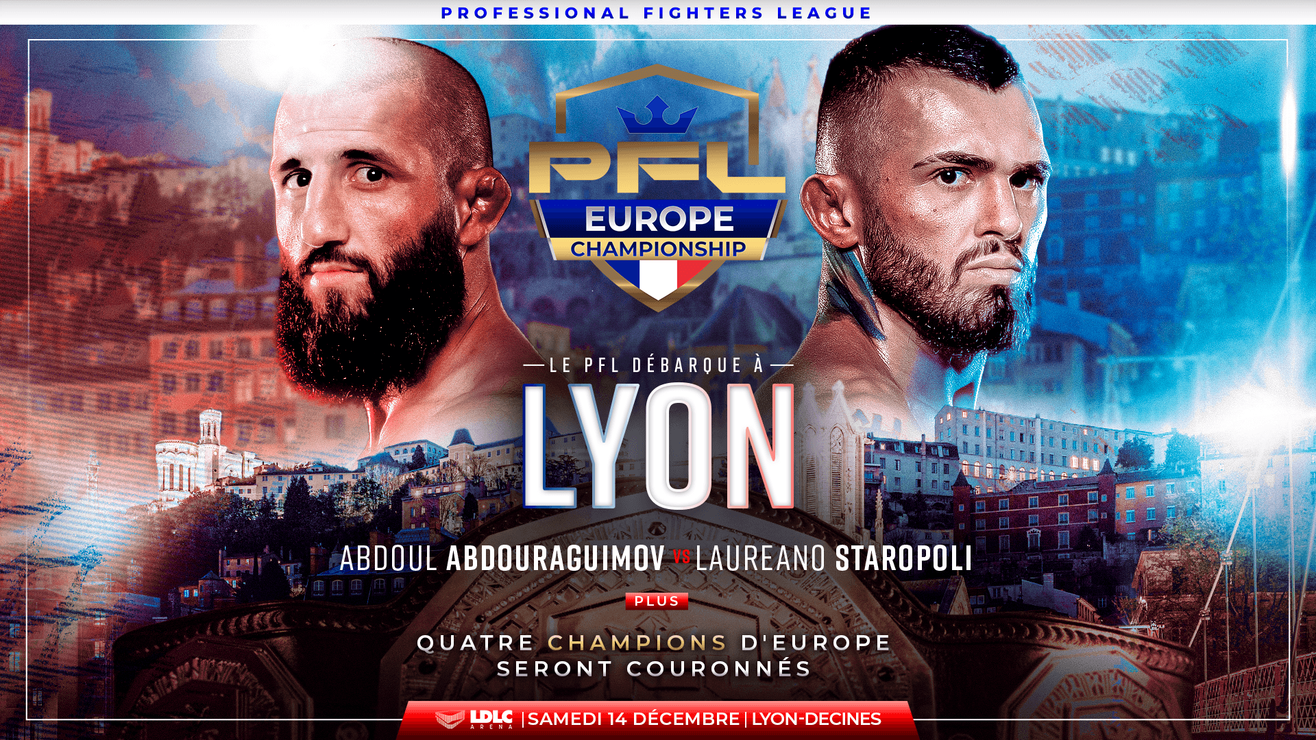 Watch PFL Europe Championship - Weigh-In Live Stream | DAZN BL