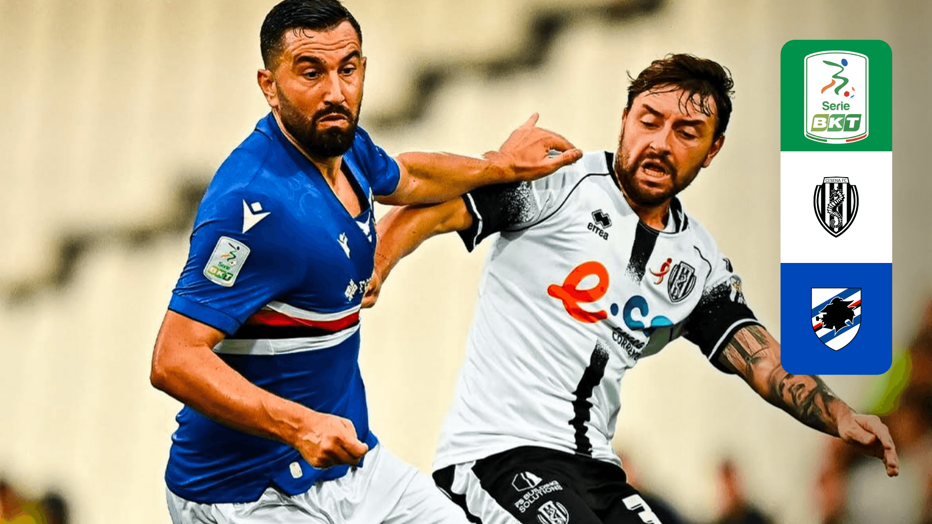 Watch Cesena v Sampdoria Live Stream | DAZN IT