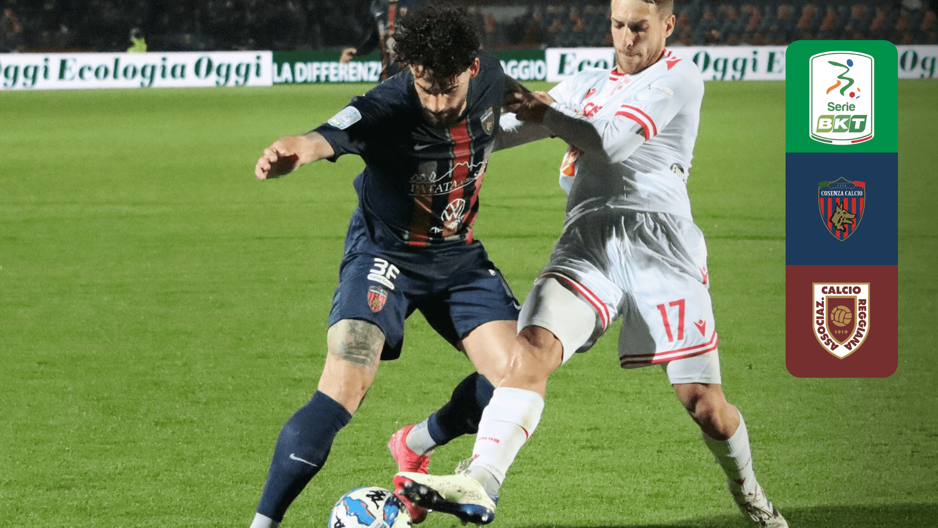 Cosenza - Reggiana in Diretta Streaming | DAZN IT