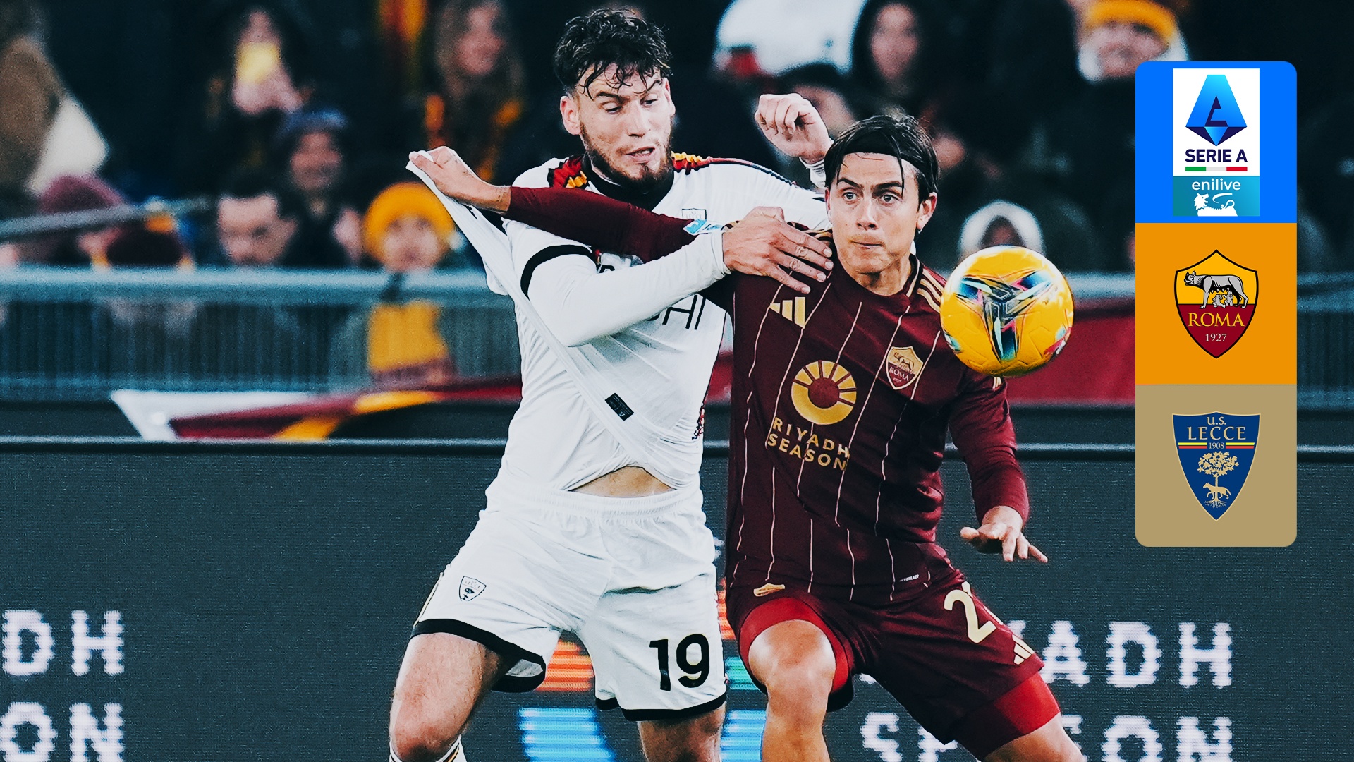 Watch Roma v Lecce Live Stream | DAZN IT
