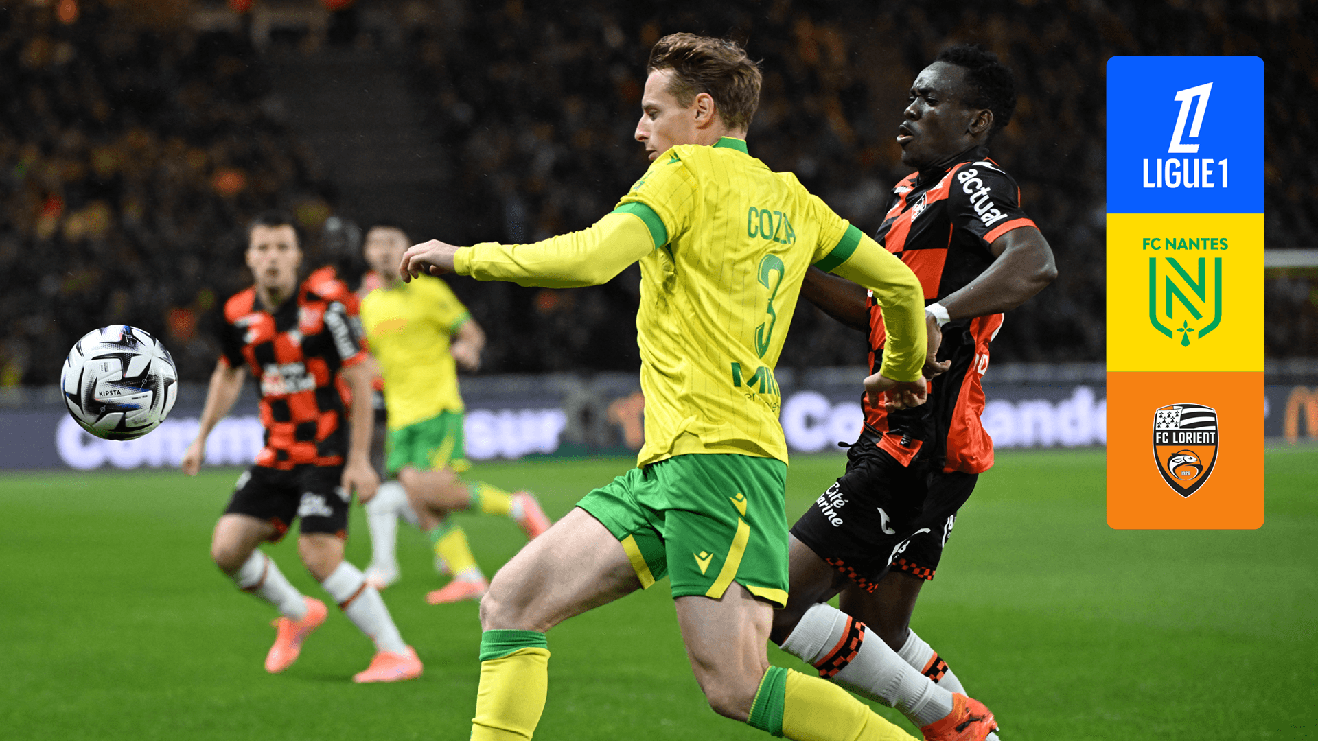 Watch Nantes - Lorient Live Stream Online | DAZN DE
