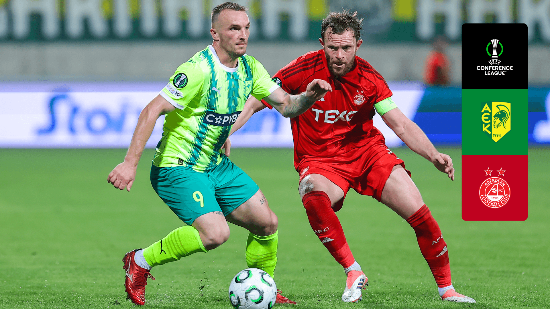 Watch AEK Larnaca vs. Aberdeen Live Stream Online | DAZN CA