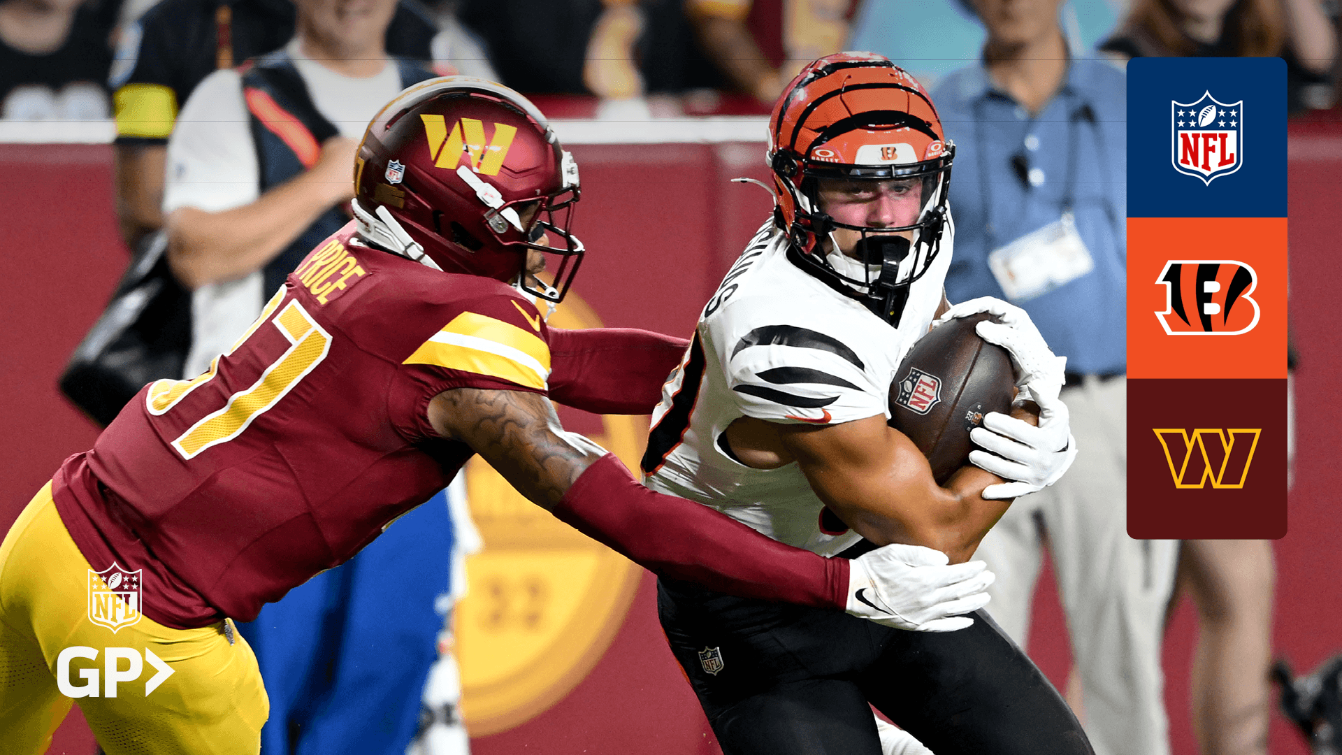 Watch Bengals @ Commanders Live Stream | DAZN CO