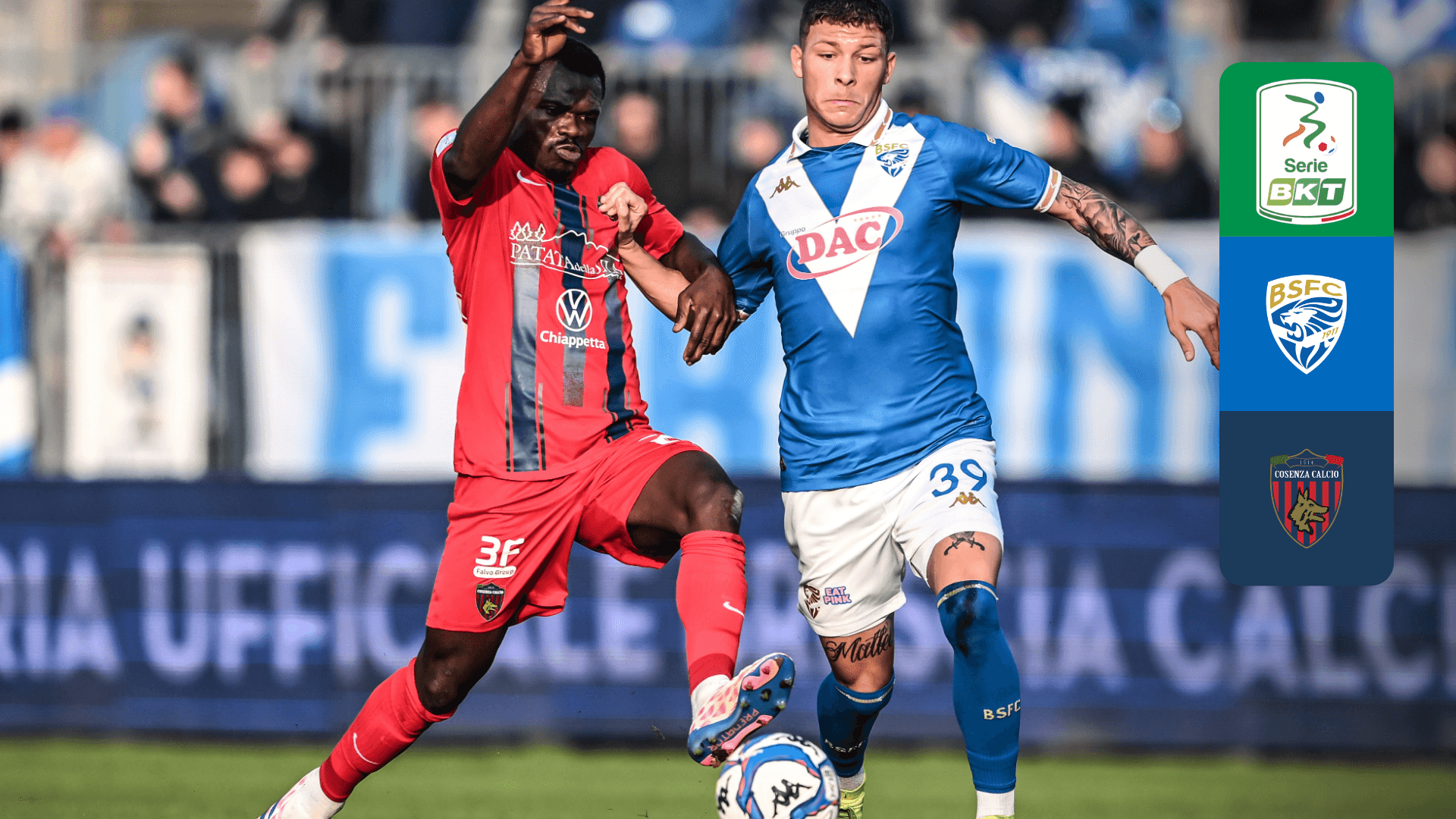 Watch Brescia - Cosenza Live Stream | DAZN IT