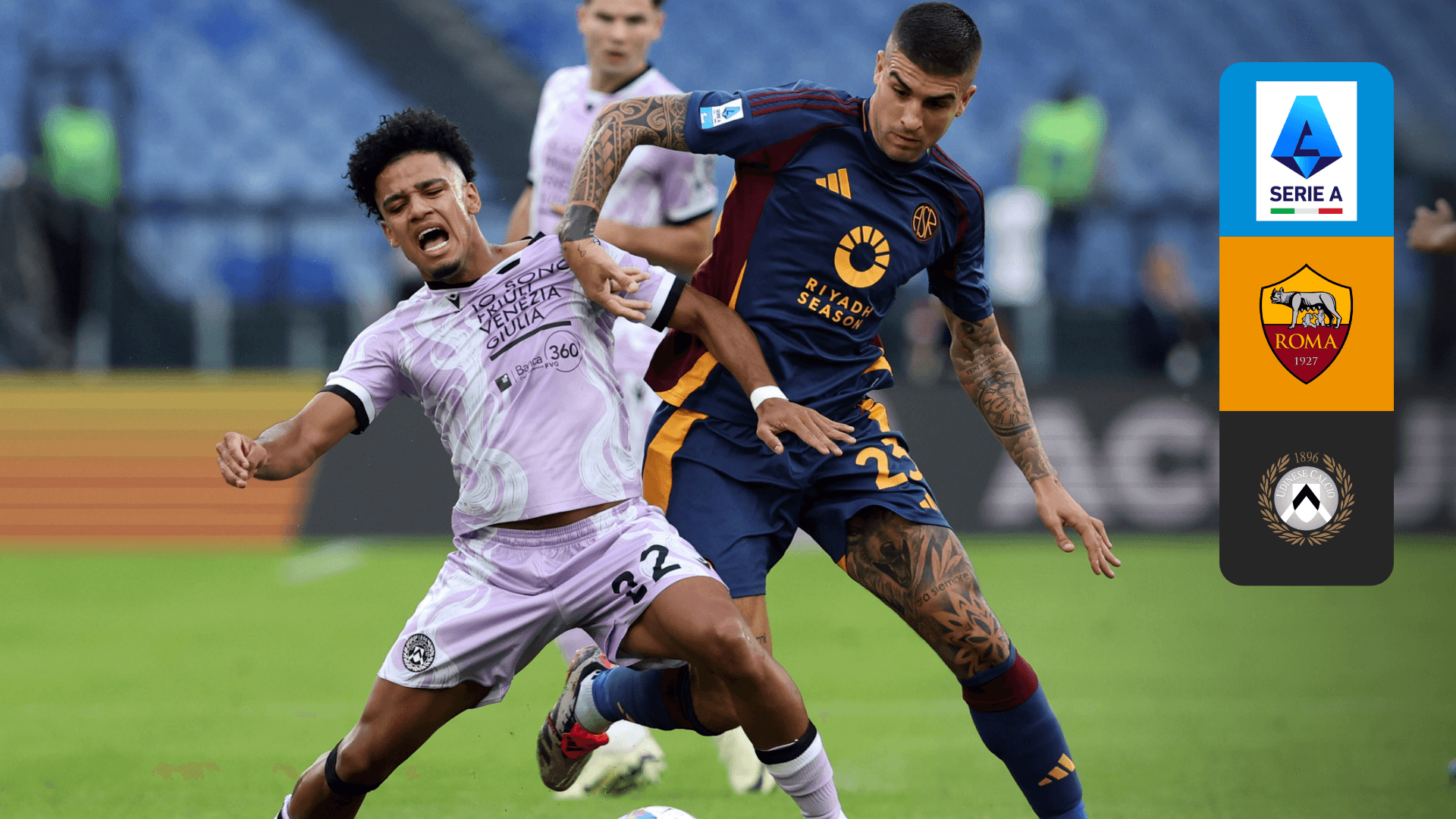 Watch Roma - Udinese (Italian commentary) Live Stream | DAZN LI
