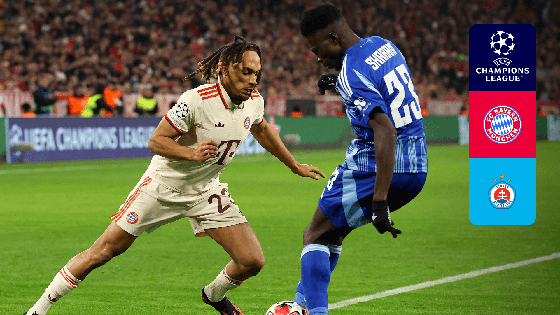 Watch Bayern Munich vs. Slovan Bratislava Live Stream | DAZN CA
