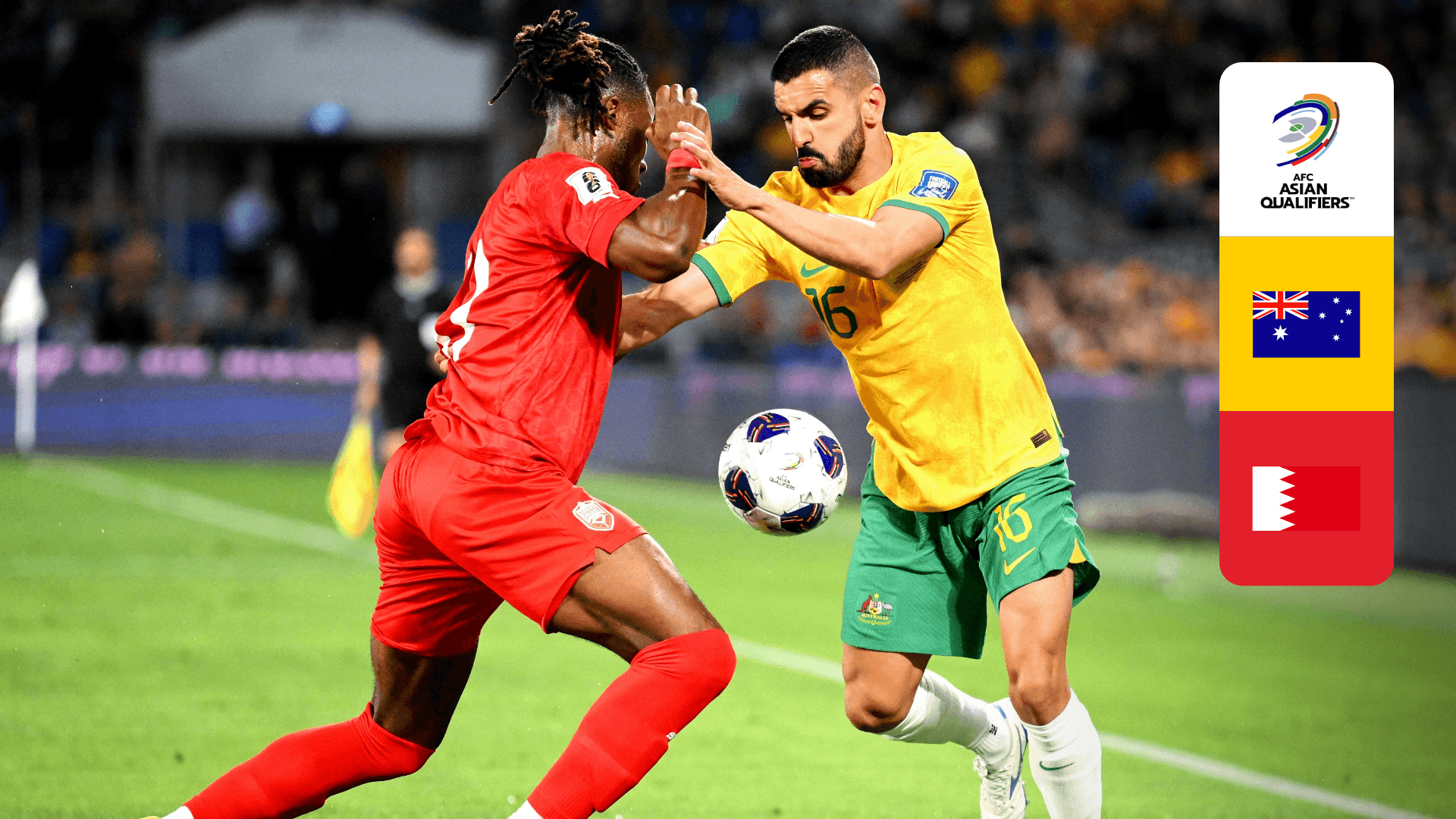Watch Australia v Bahrain Live Stream | DAZN JP