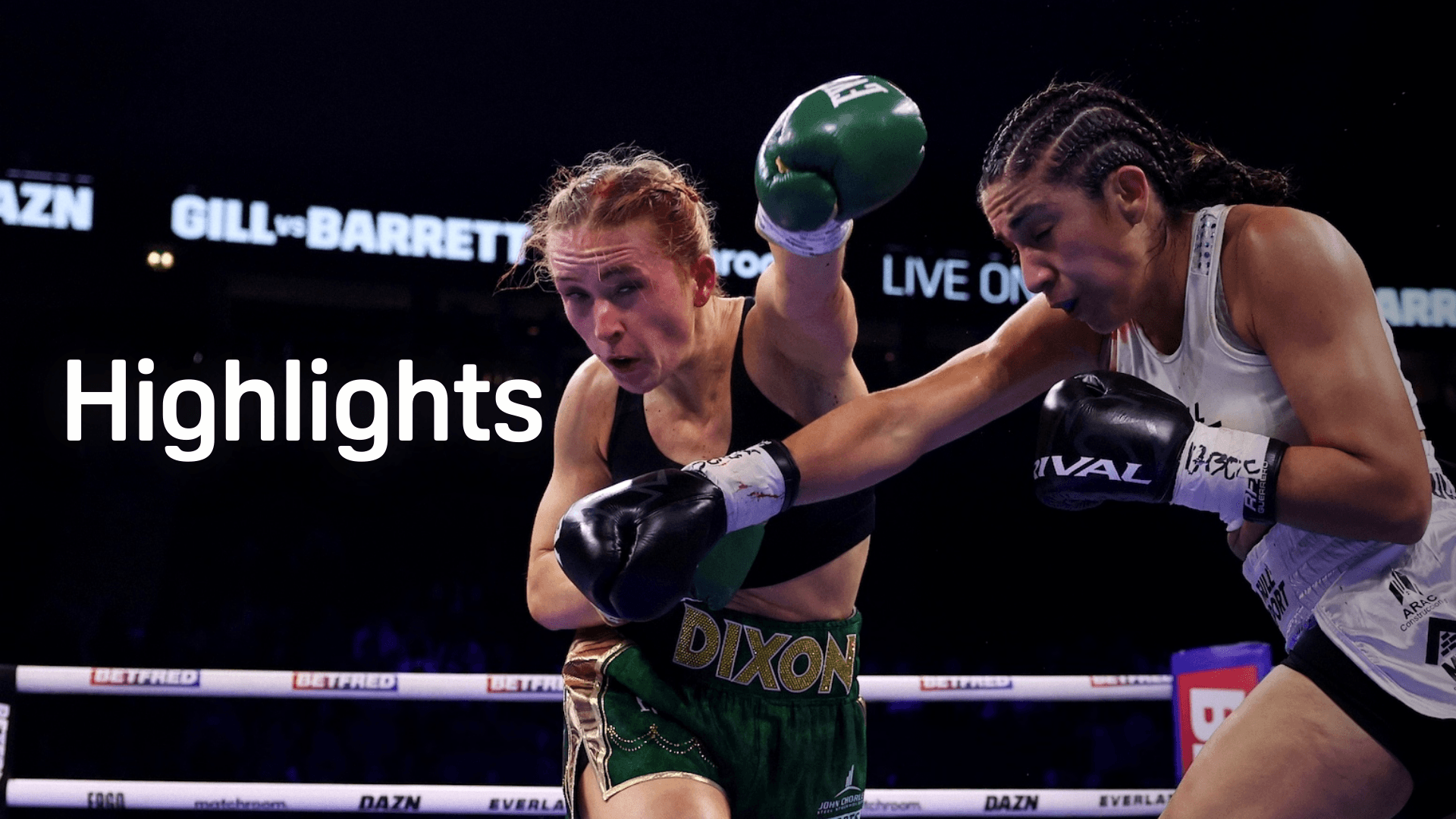 Watch Dixon vs. Carabajal: Highlights Online | DAZN YT