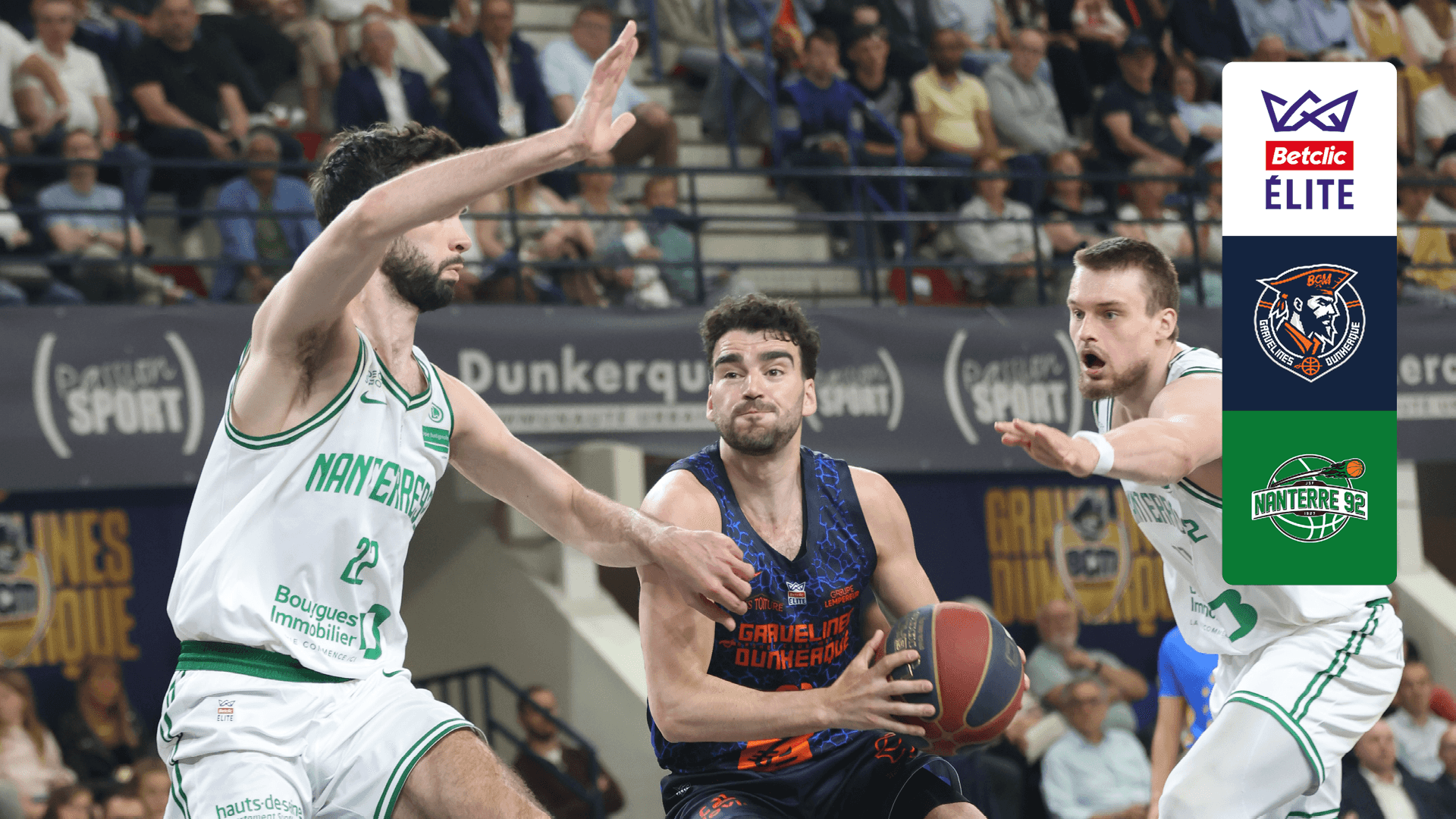 Watch Gravelines-Dunkerque vs. Nanterre Live Stream Online | DAZN PF