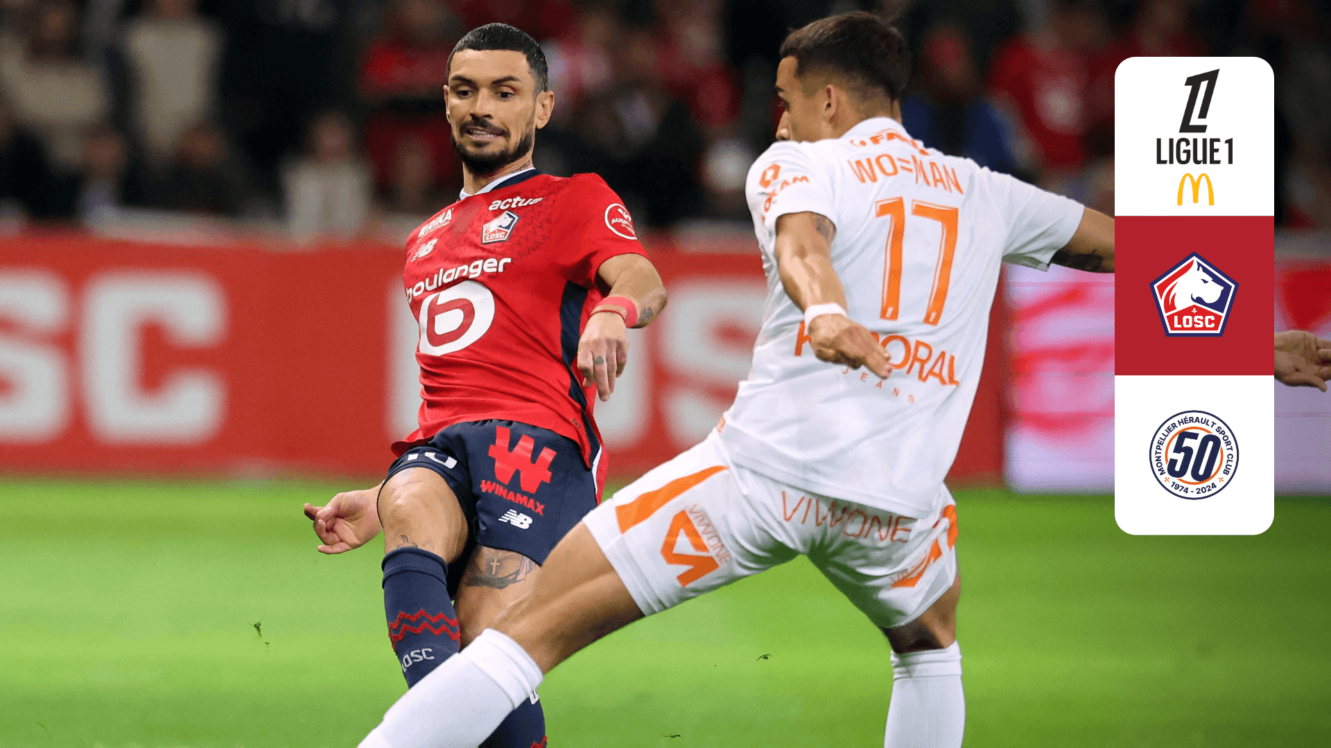 Watch Lille v Montpellier Live Stream | DAZN JP