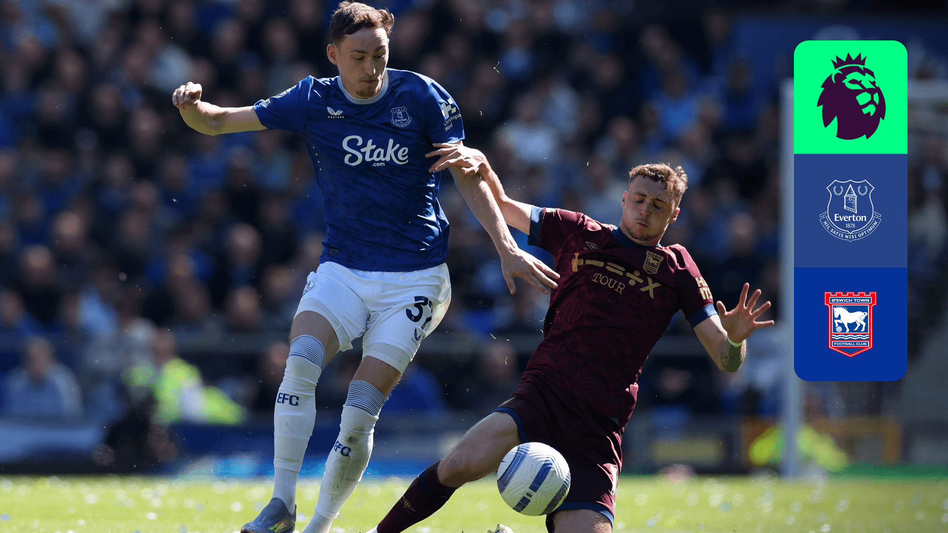 Watch Everton - Ipswich Town Live Stream | DAZN ES