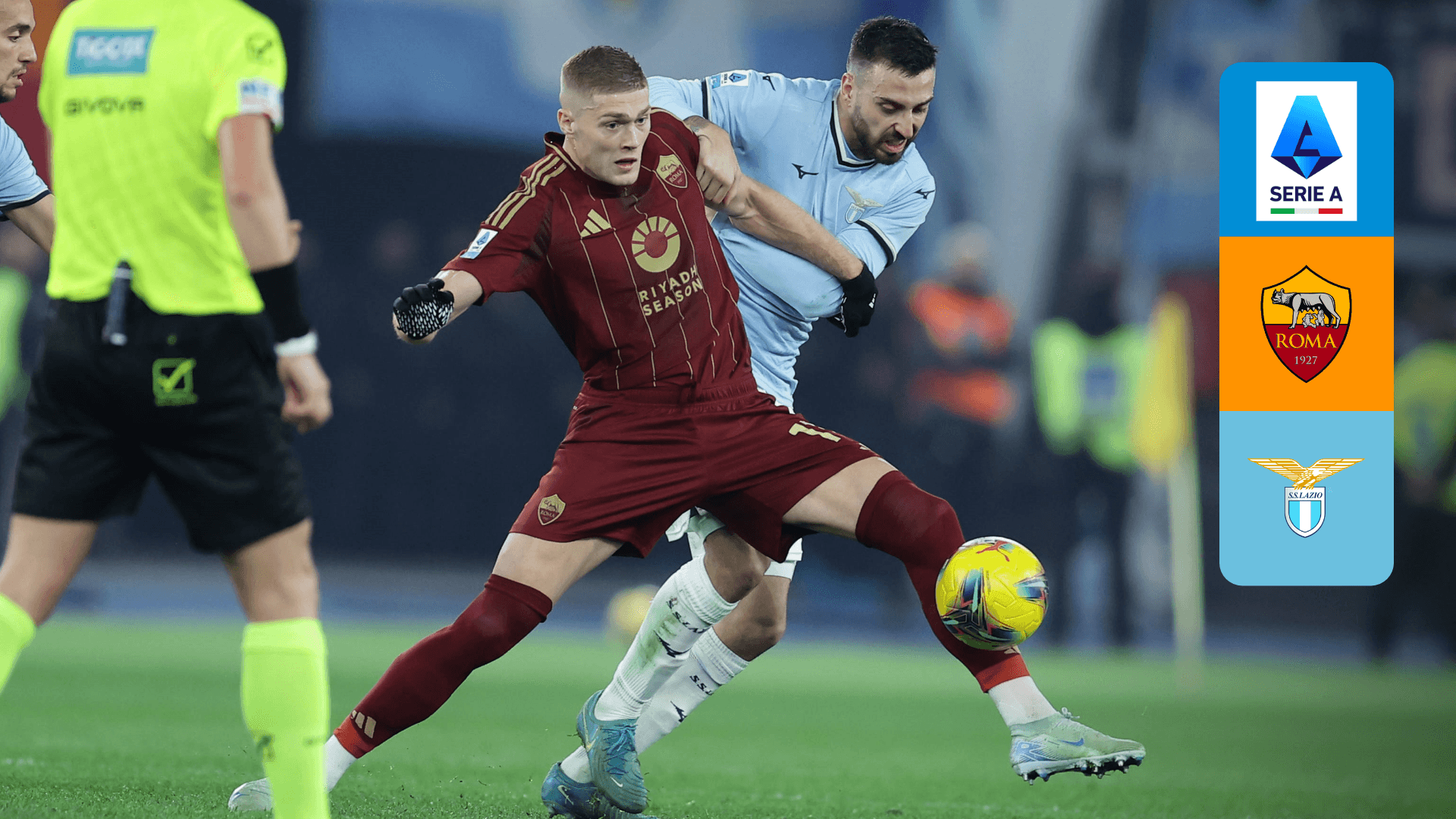 Watch Roma - Lazio (Italian commentary) Live Stream | DAZN DE