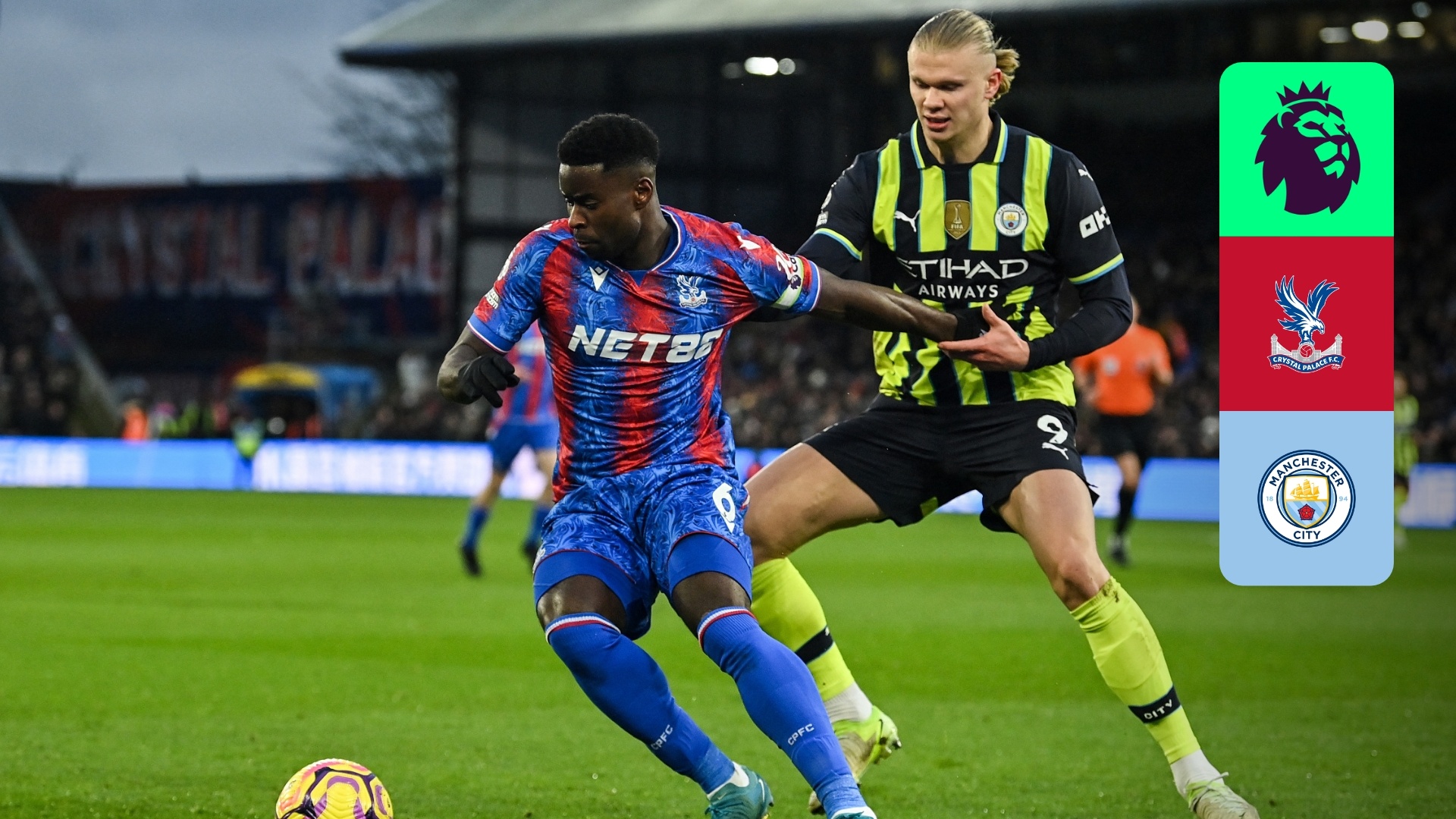 Watch Crystal Palace x Man. City Live Stream | DAZN PT