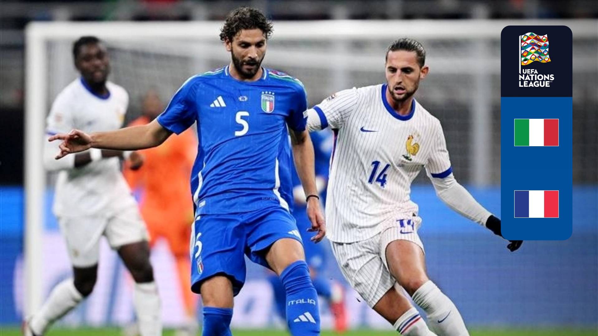 Watch Italy v France Live Stream | DAZN JP