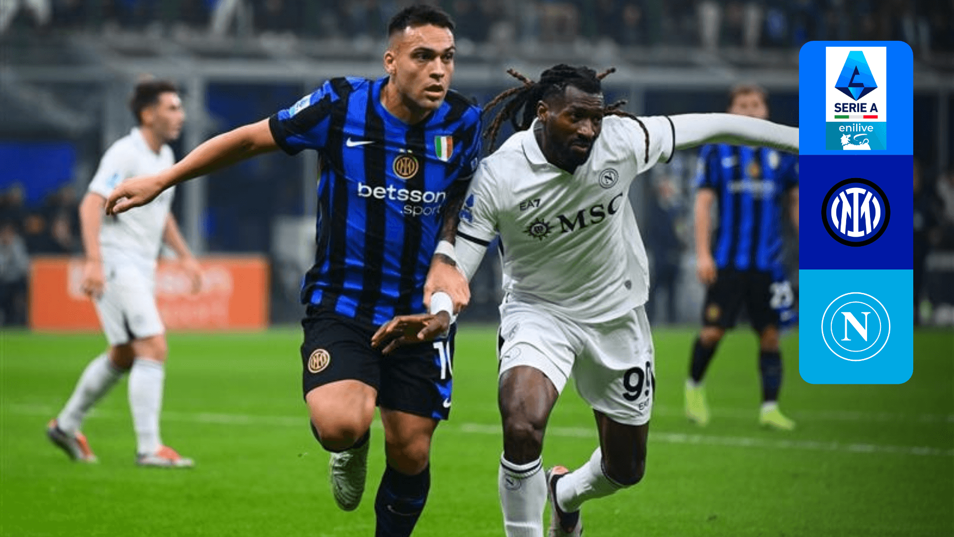 Watch Internazionale - SSC Napoli Live Stream | DAZN BE