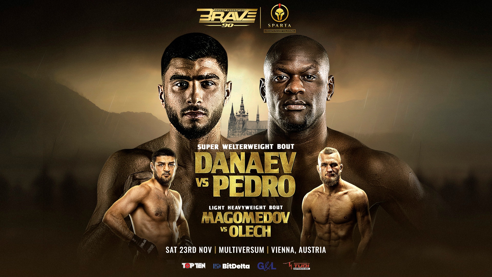 Brave CF 90 | Wien Live Stream | Jetzt Anmelden | DAZN DE