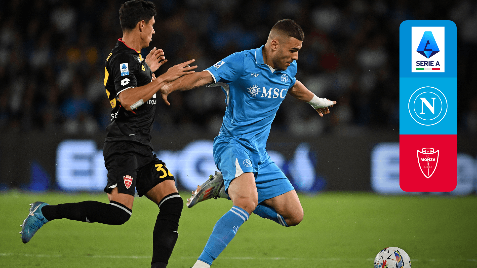 Watch Napoli - Monza (Italian commentary) Live Stream | DAZN CH