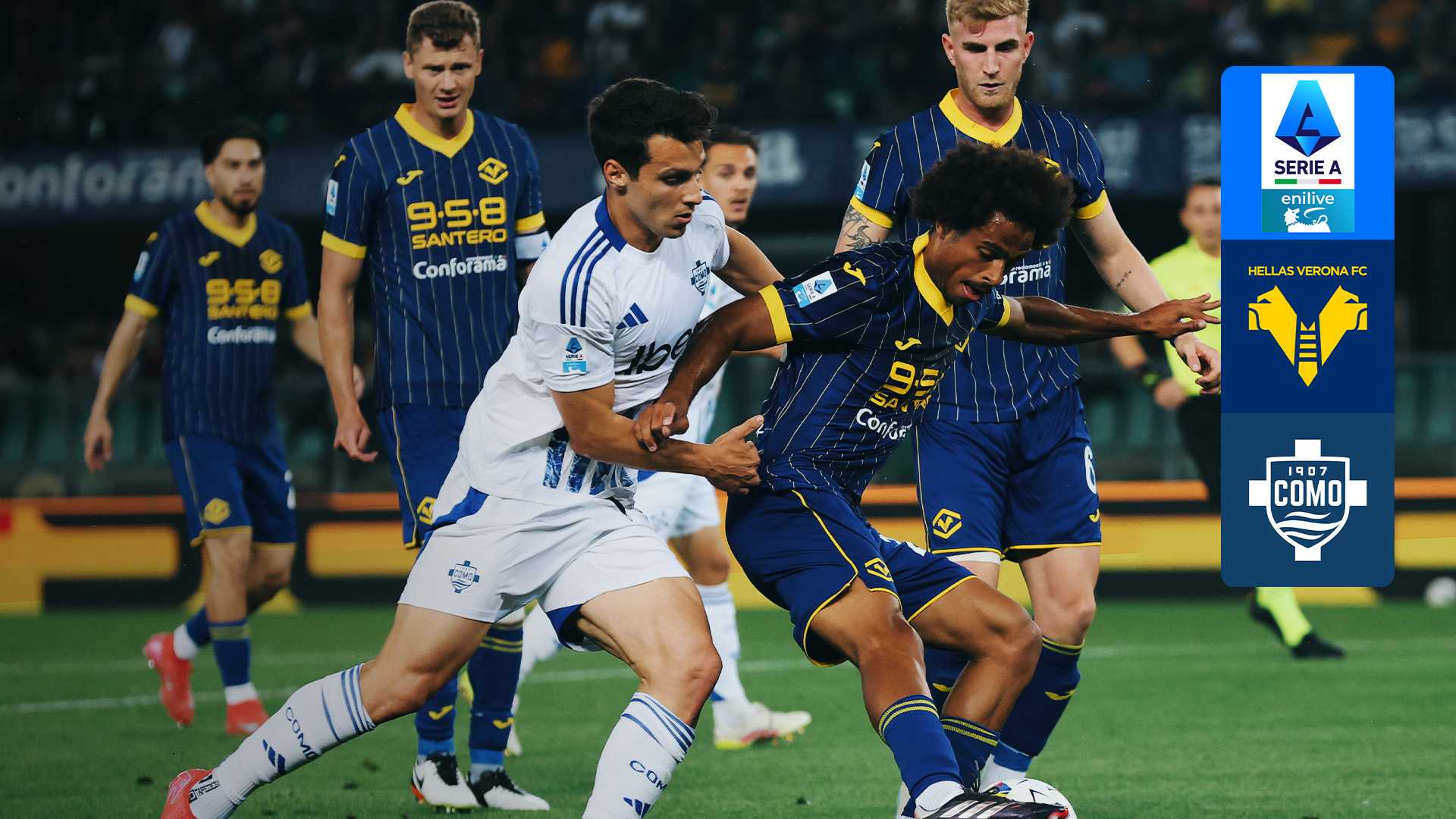 Watch Hellas Verona - Como Live Stream | DAZN IT