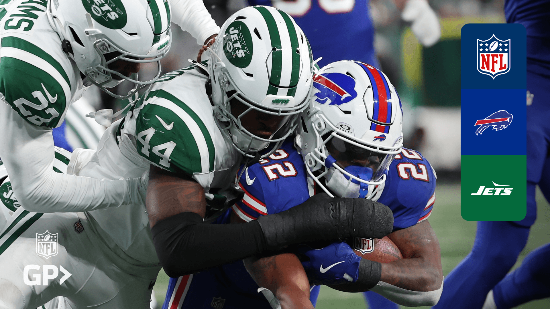 شاهد البث المباشر لـ Bills @ Jets | DAZN EG