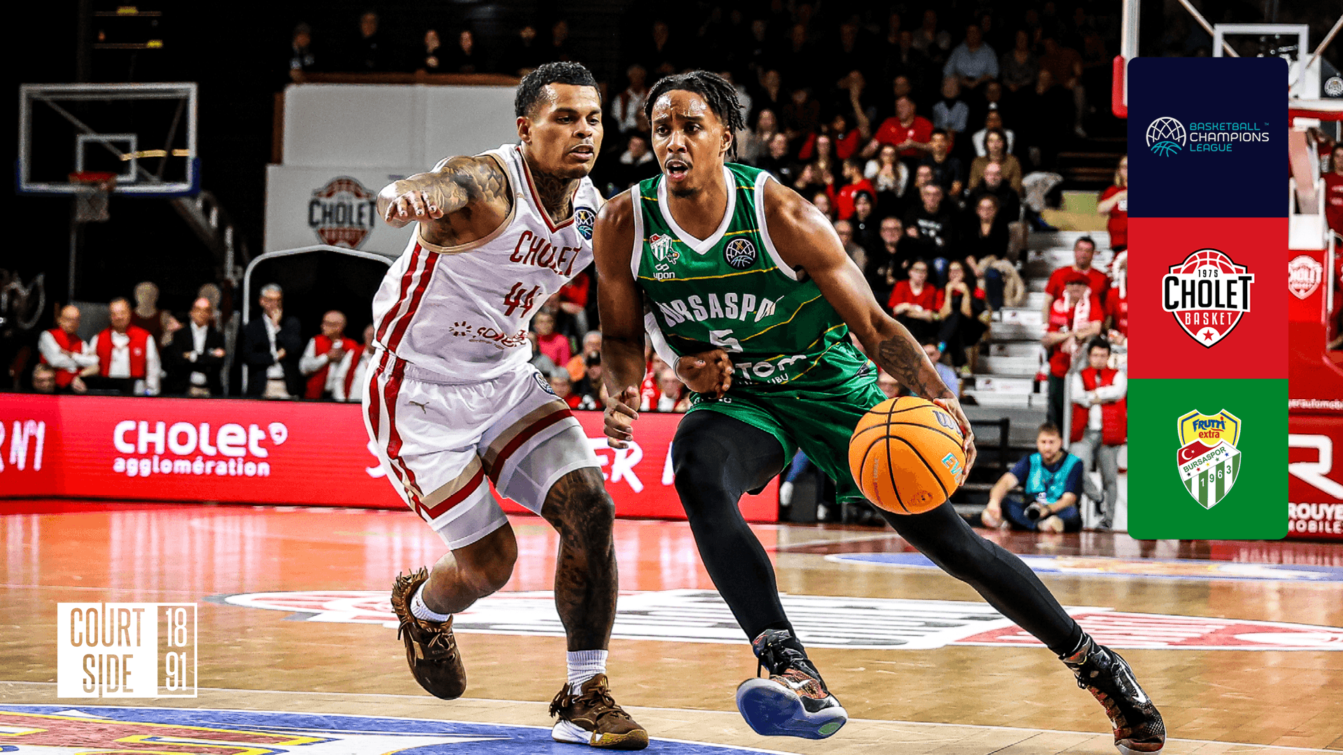 Watch Cholet vs. Bursaspor Live Stream Online | DAZN US