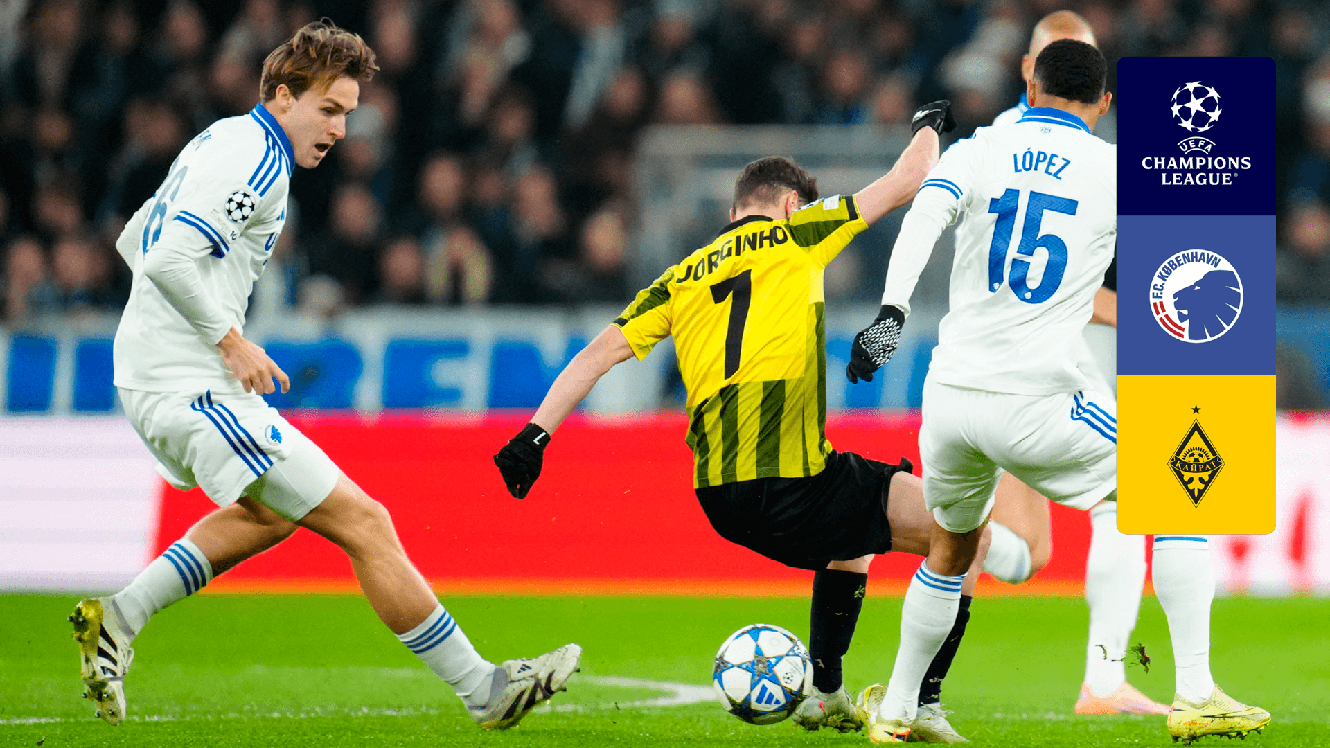 Watch København - Kairat Live Stream Online | DAZN DE