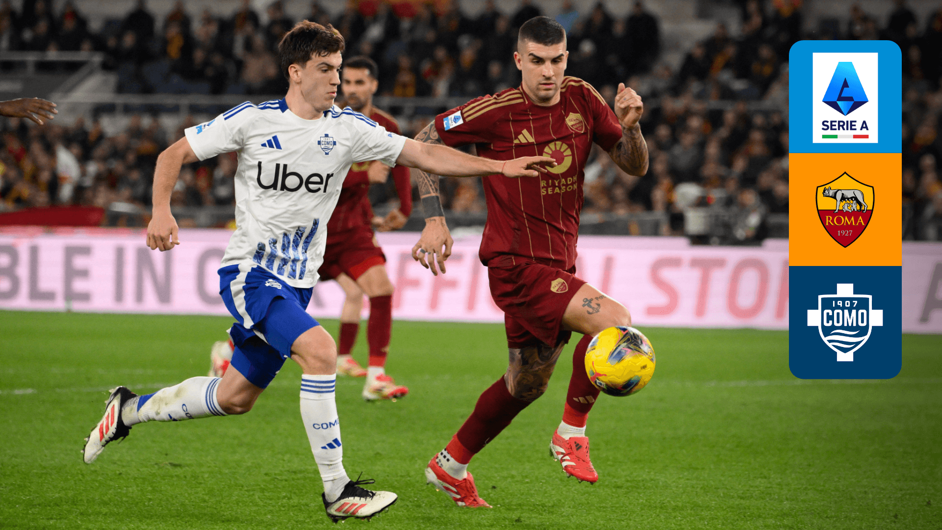 AS Rom - Como Live Stream | Jetzt Anmelden | DAZN CH