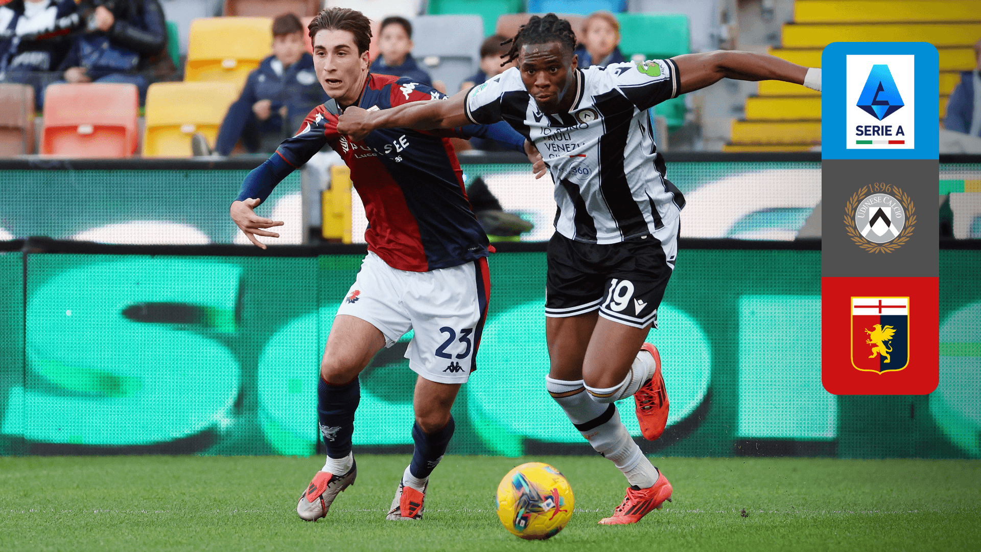 Watch Udinese - Genoa (Italian commentary) Live Stream | DAZN DE