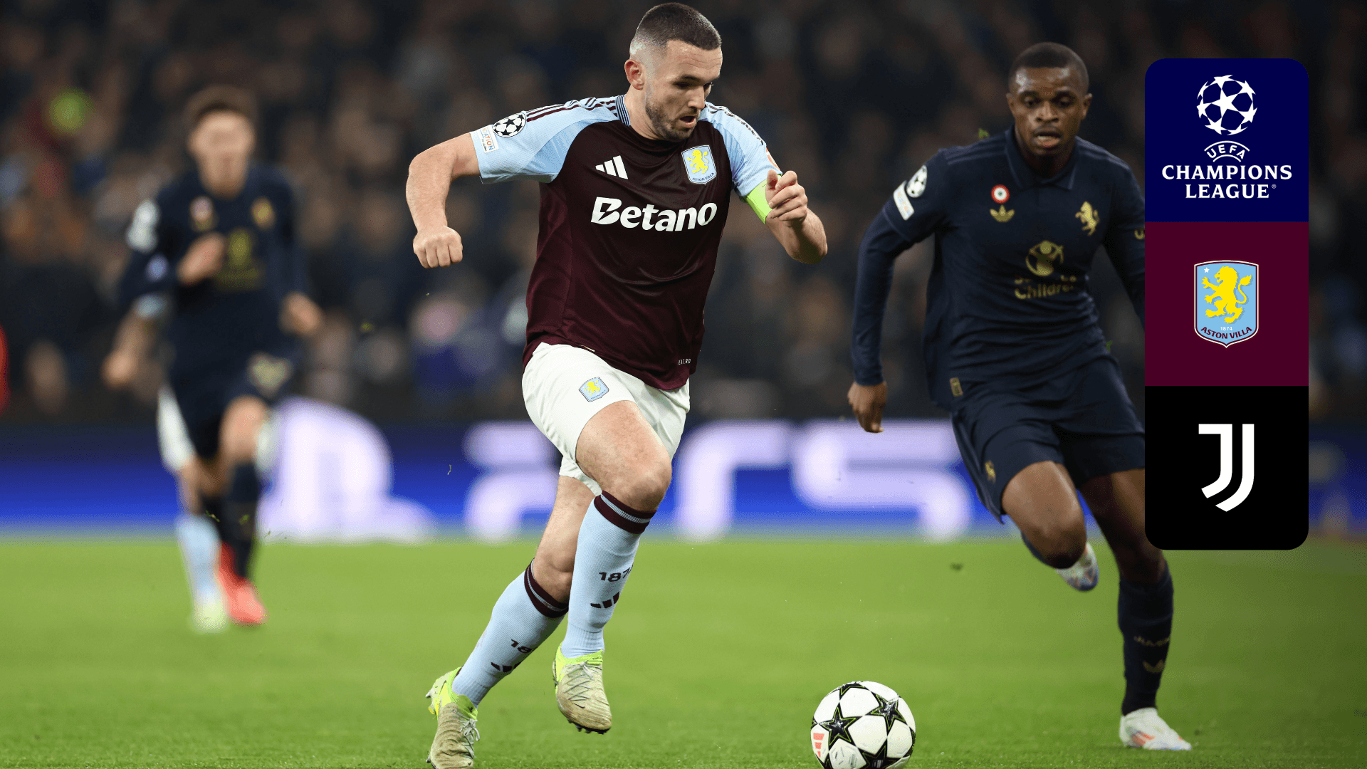 Watch Aston Villa - Juventus Live Stream | DAZN LI