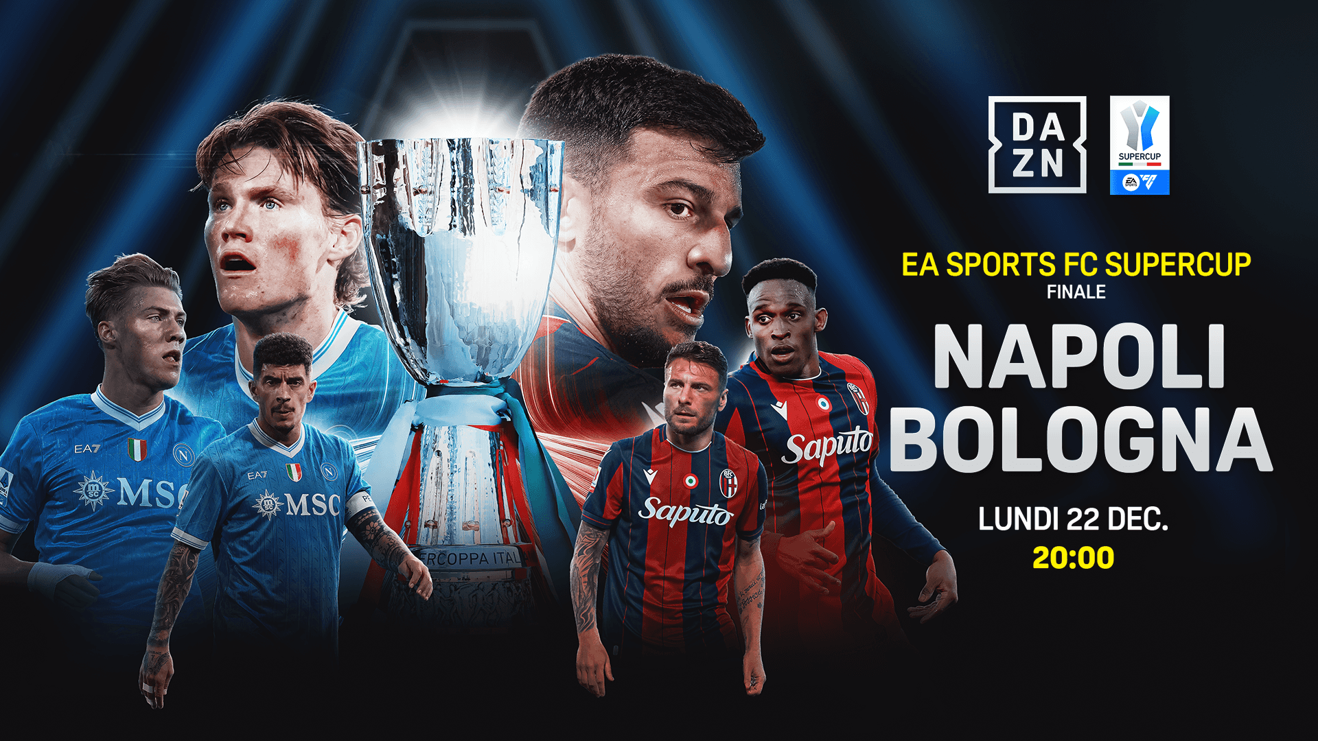 Regarder Napoli vs. Bologne avec Super Football en Direct Live | DAZN FR