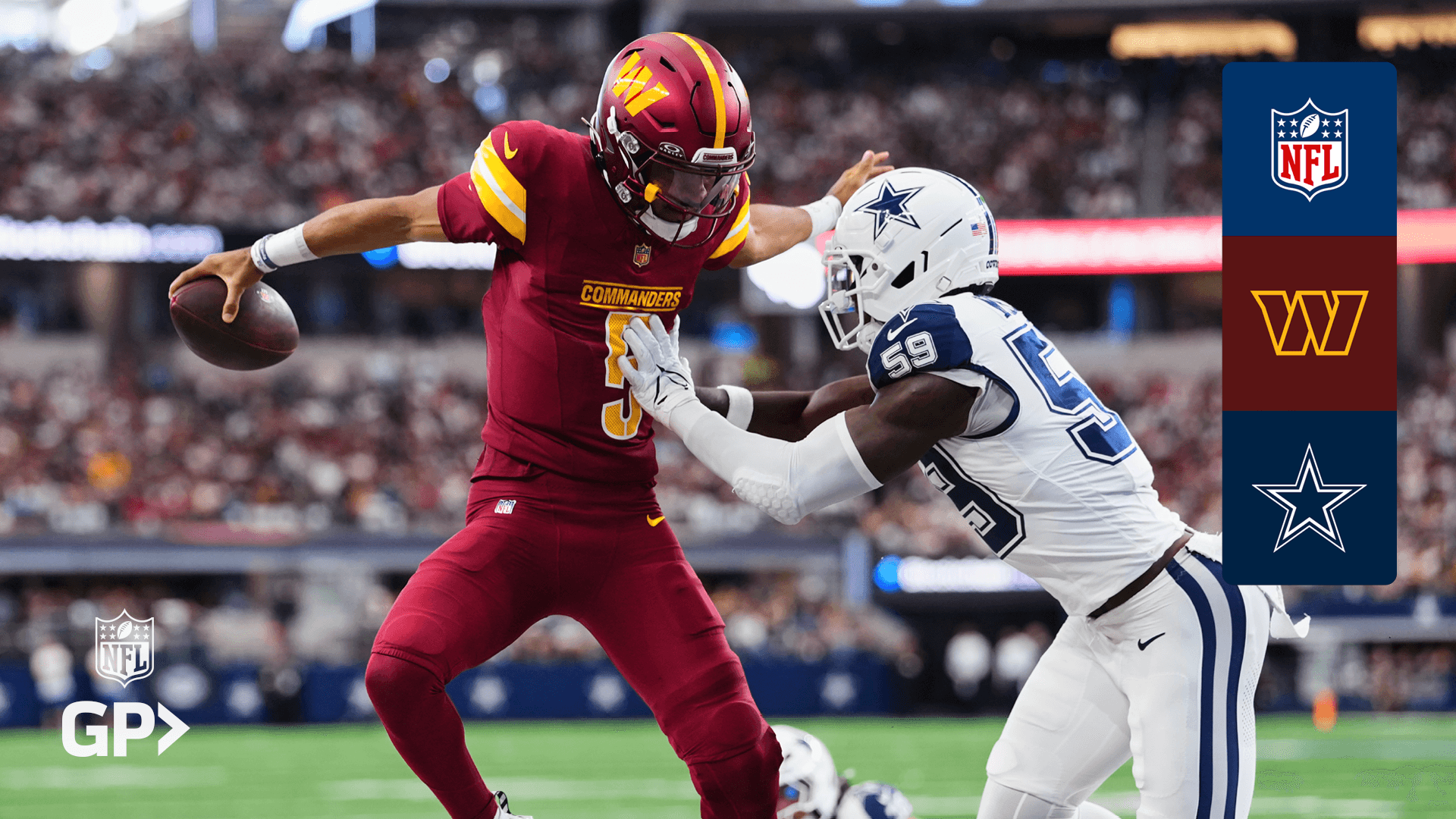 Watch Commanders @ Cowboys Live Stream Online | DAZN MF